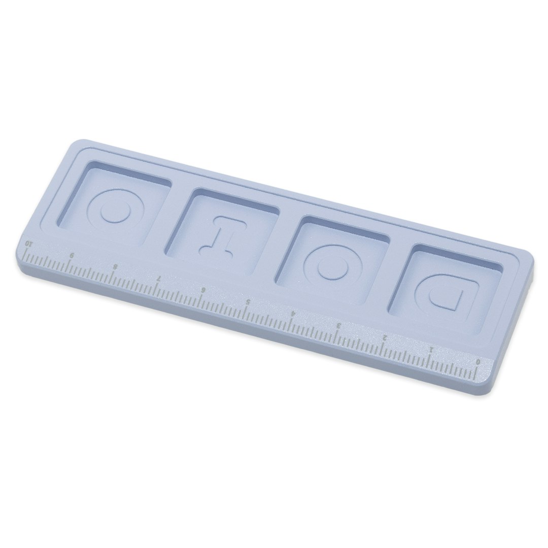 DOIO Aluminum Ruler Keycap Storage | Mechanical Keyboards | Components ...