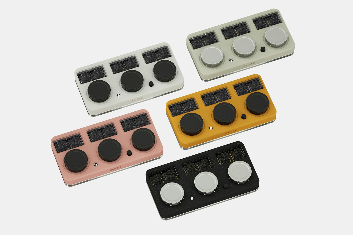 DOIO KB3X-03 Triple Encoder Macropad | Mechanical Keyboards ...