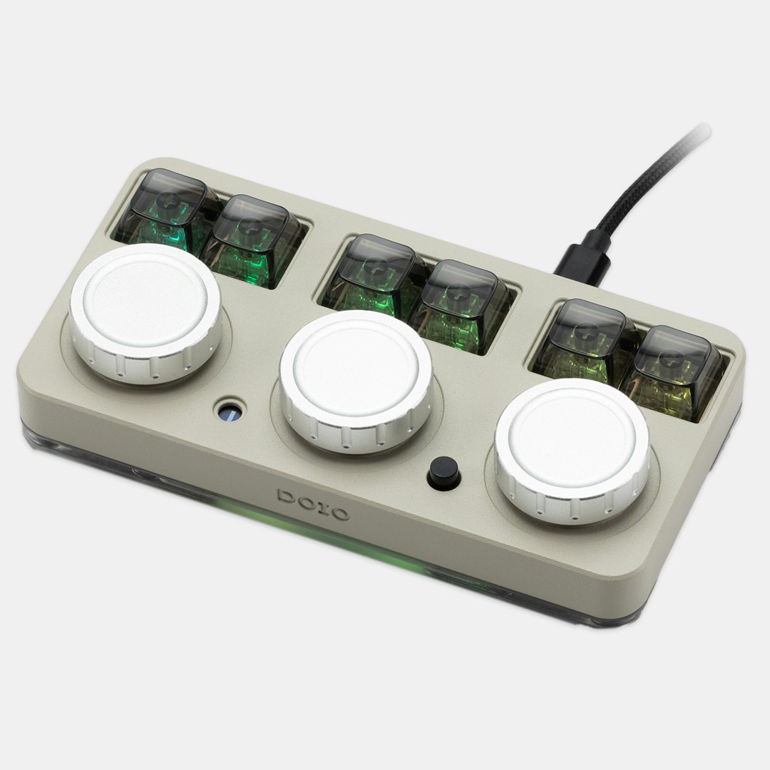 DOIO KB3X-03 Triple Encoder Macropad | Mechanical Keyboards ...