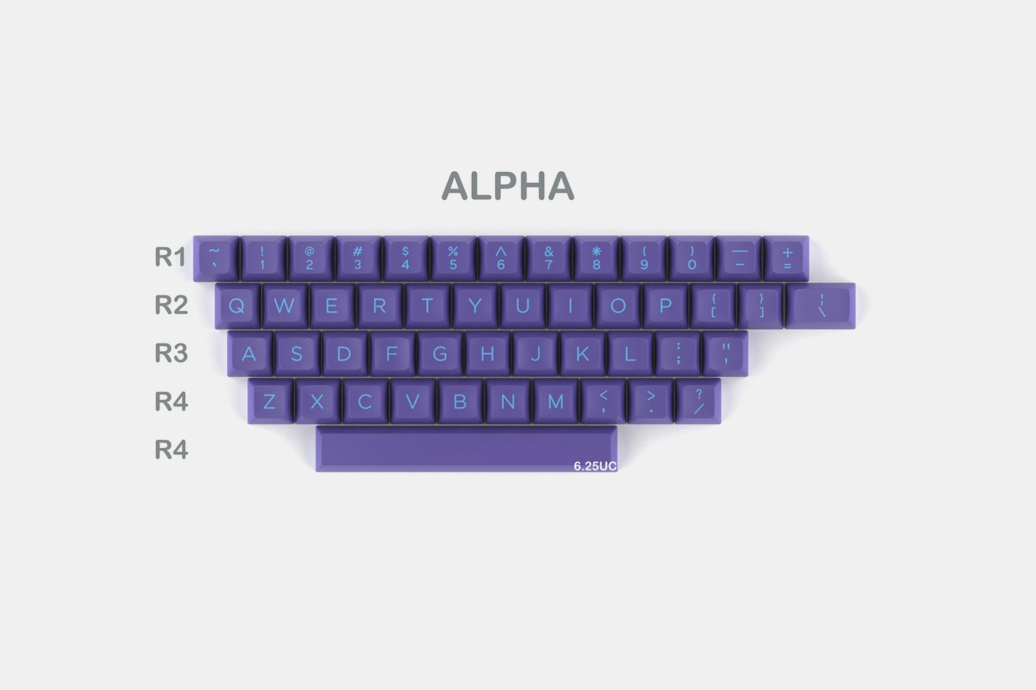 DOMIKEY ABS Doubleshot SA Cyberpunk Pumper Keycap Set | Mechanical ...