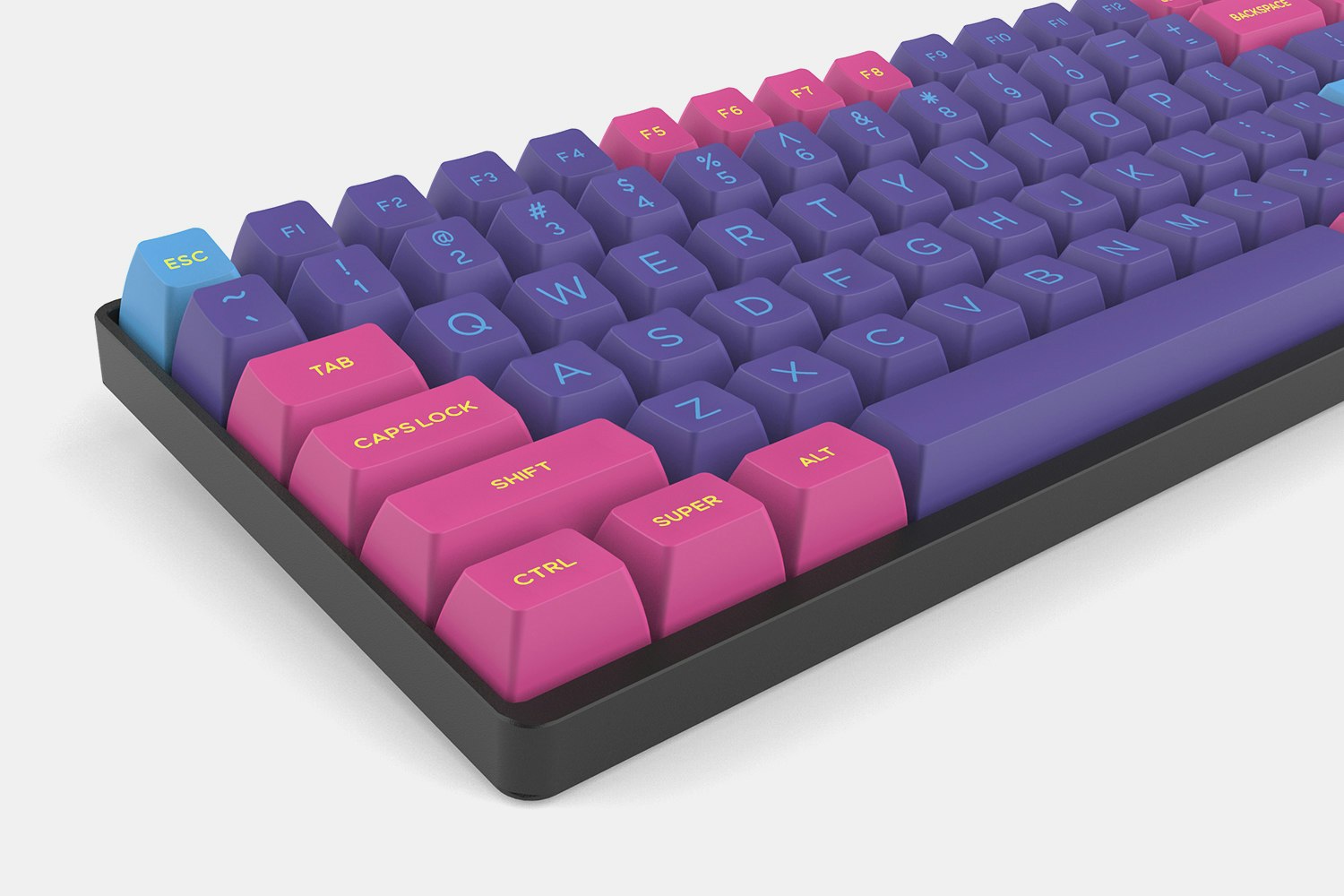 DOMIKEY ABS Doubleshot SA Cyberpunk Pumper Keycap Set | Mechanical ...