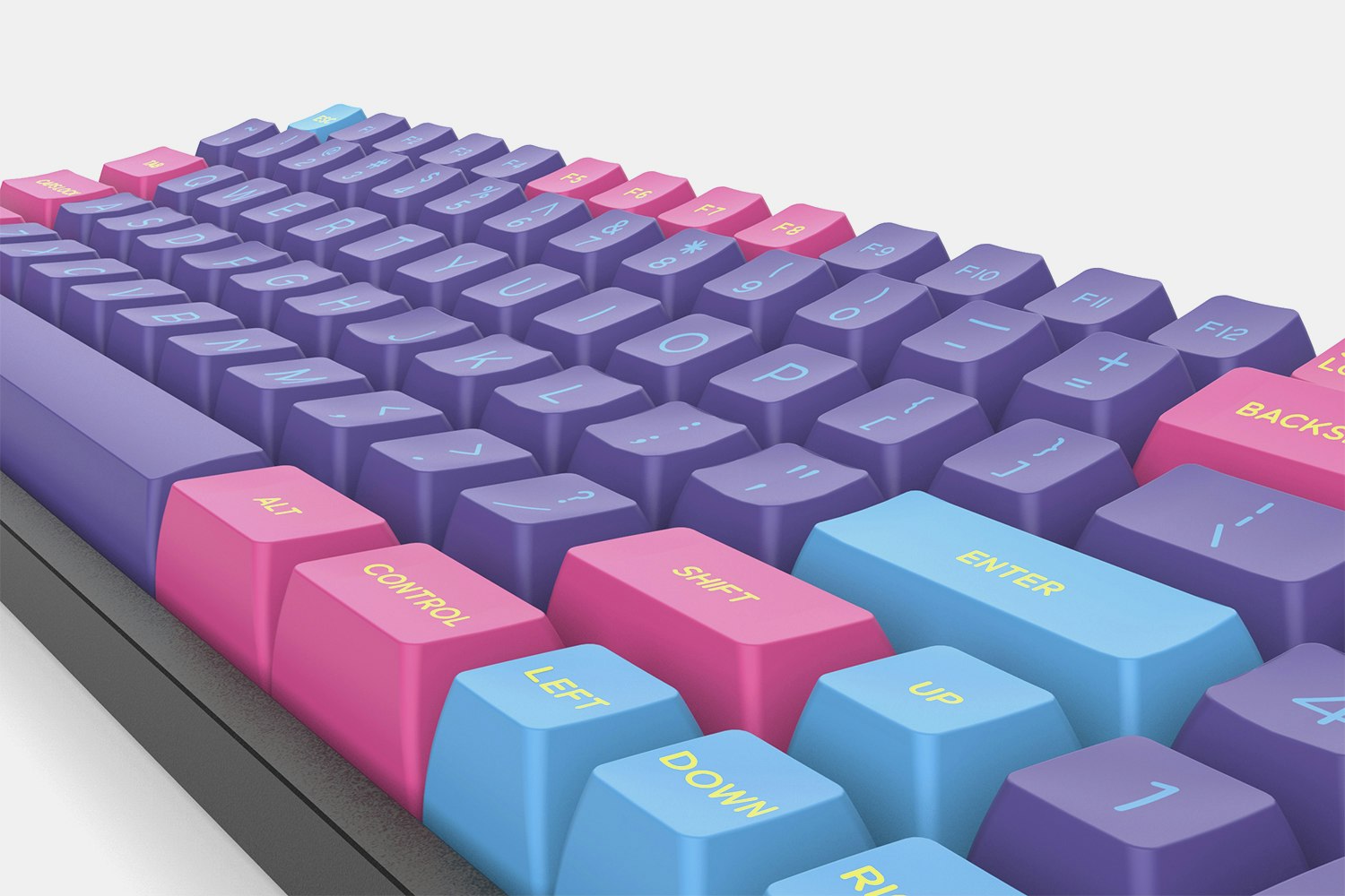 DOMIKEY ABS Doubleshot SA Cyberpunk Pumper Keycap Set | Mechanical ...