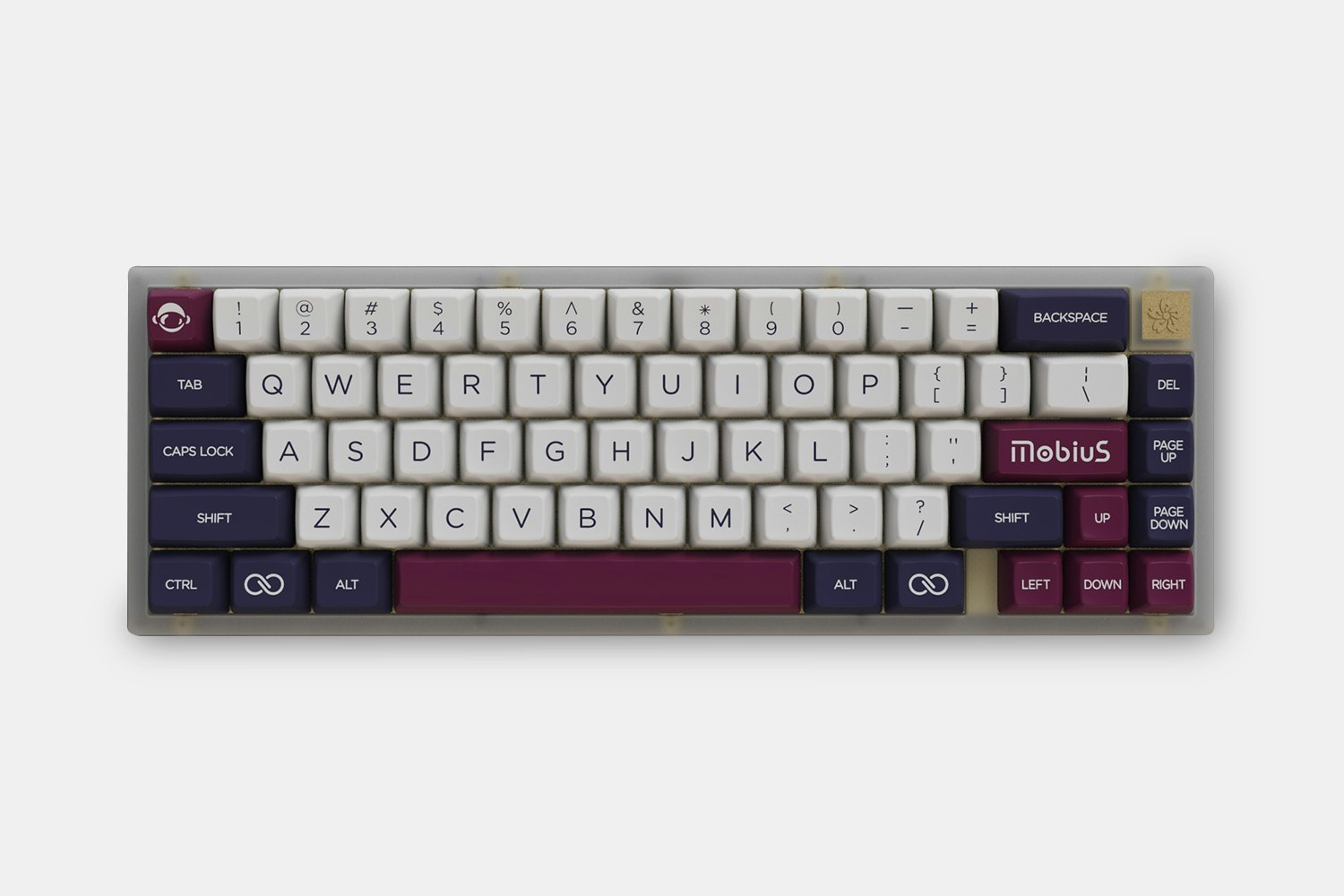 DOMIKEY SA Mobius Doubleshot ABS Keycap Set | Mechanical Keyboards ...