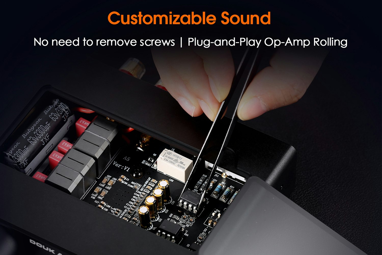 Douk Audio A5 Hi-Fi Power Amplifier | Audiophile | Amps | Drop