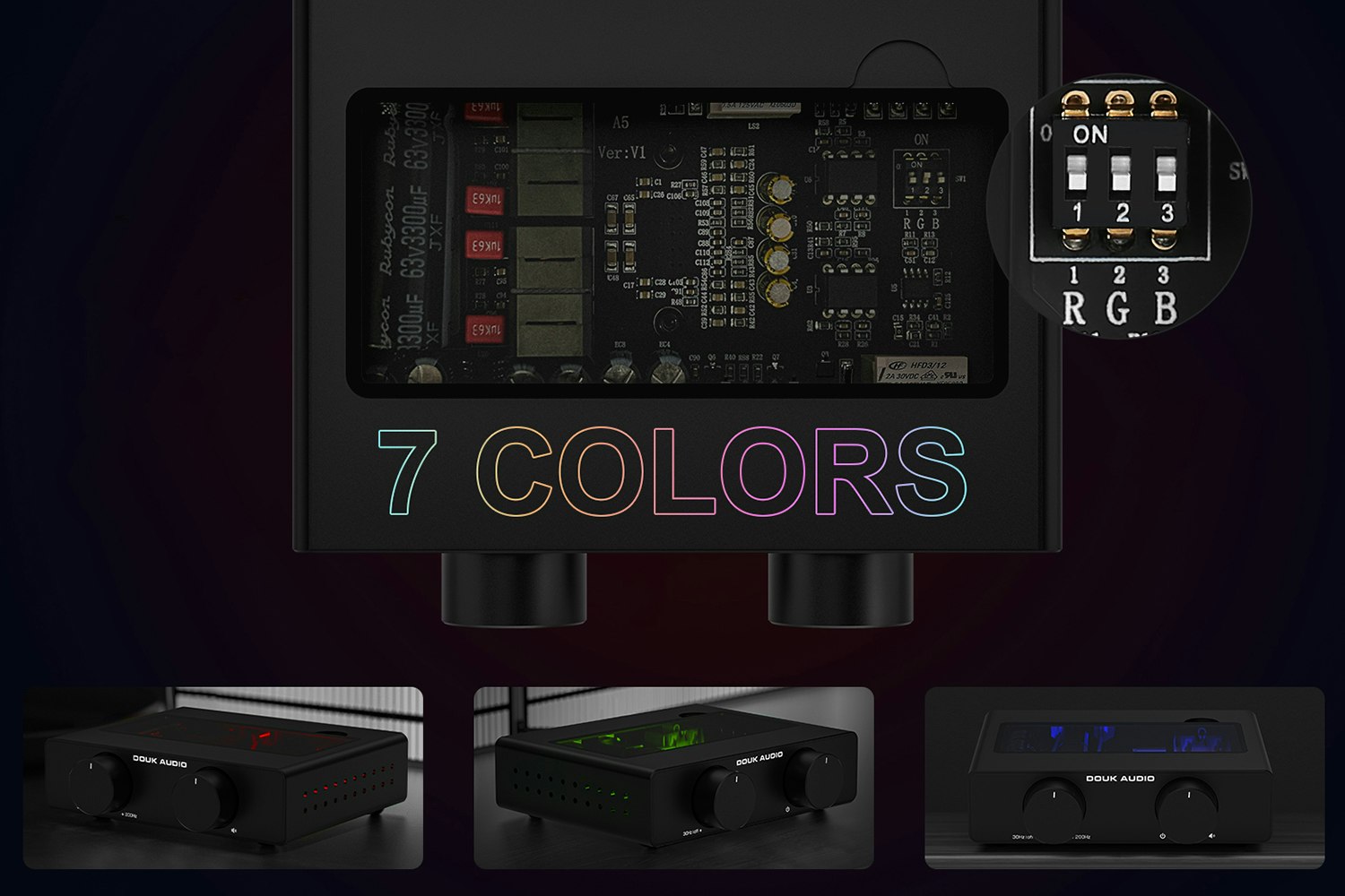 Douk Audio A5 Hi-Fi Power Amplifier | Audiophile | Amps | Drop