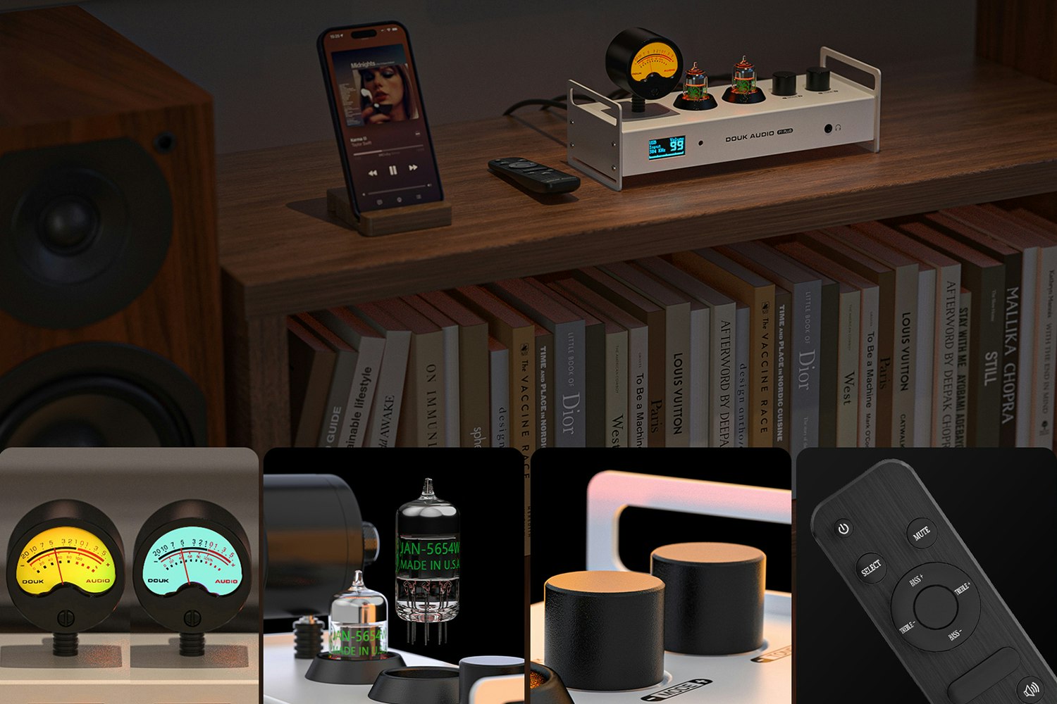 Douk Audio P1 PLUS Tube Preamp/DAC | Audiophile | Amps | Headphone Amps ...