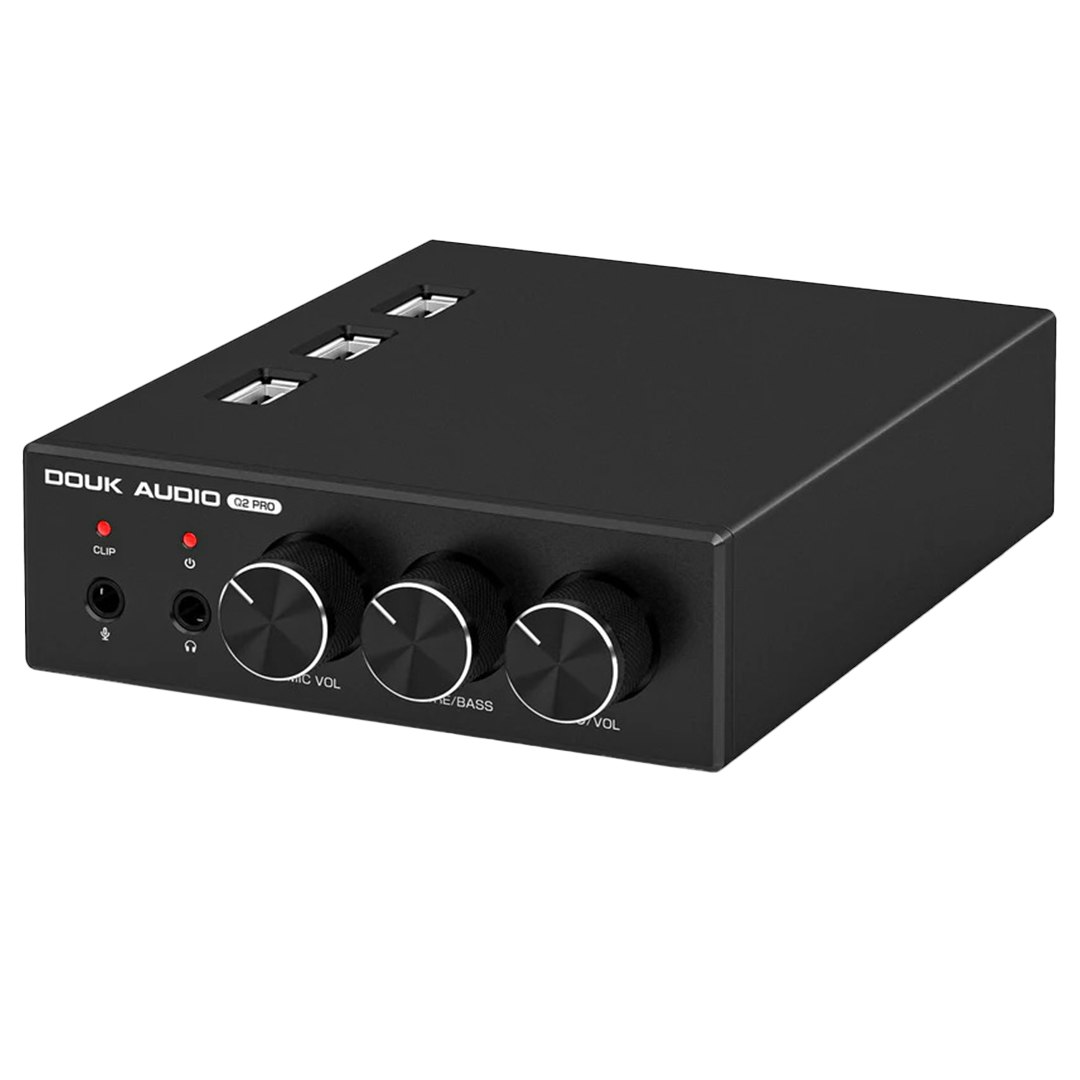 Douk Audio Q2 PRO PC Gaming DAC/Headphone Amplifier | Audiophile | DACs ...