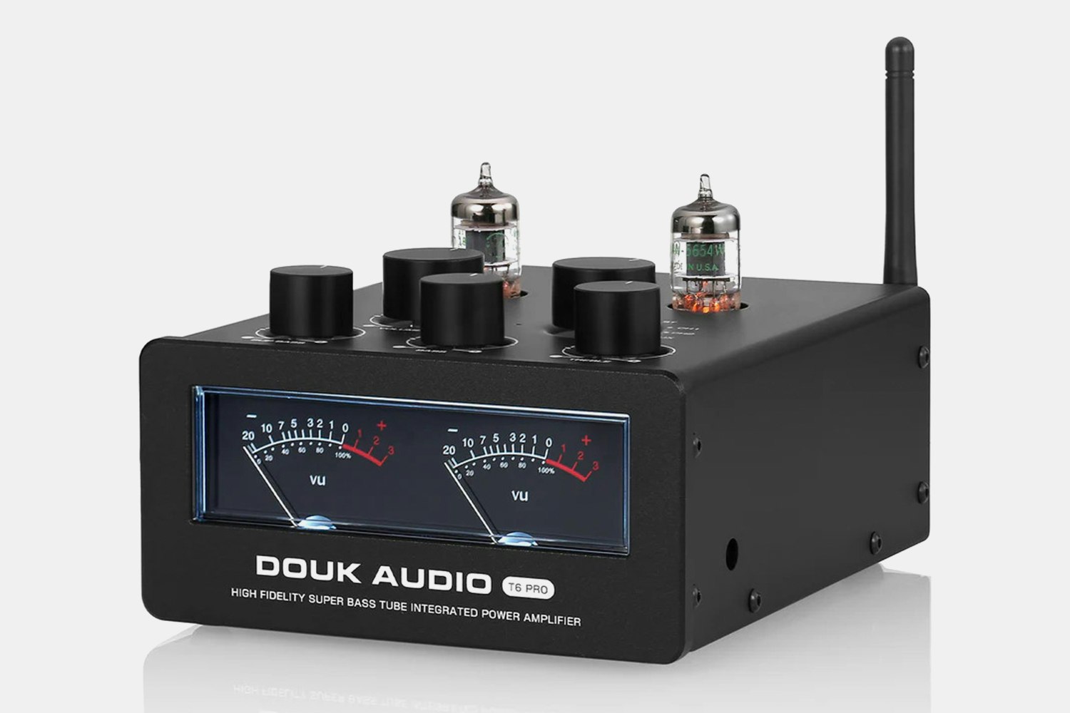 Douk Audio T6 PRO HiFi Bluetooth Tube Amplifier With VU Meter ...