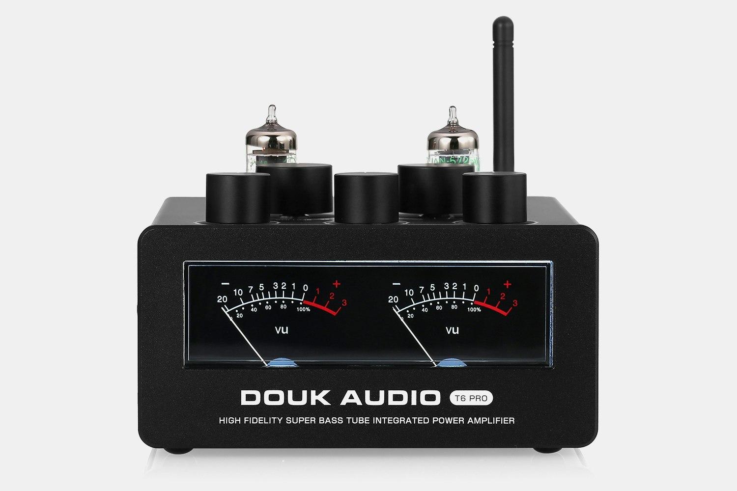 Douk Audio T6 PRO HiFi Bluetooth Tube Amplifier With VU Meter ...