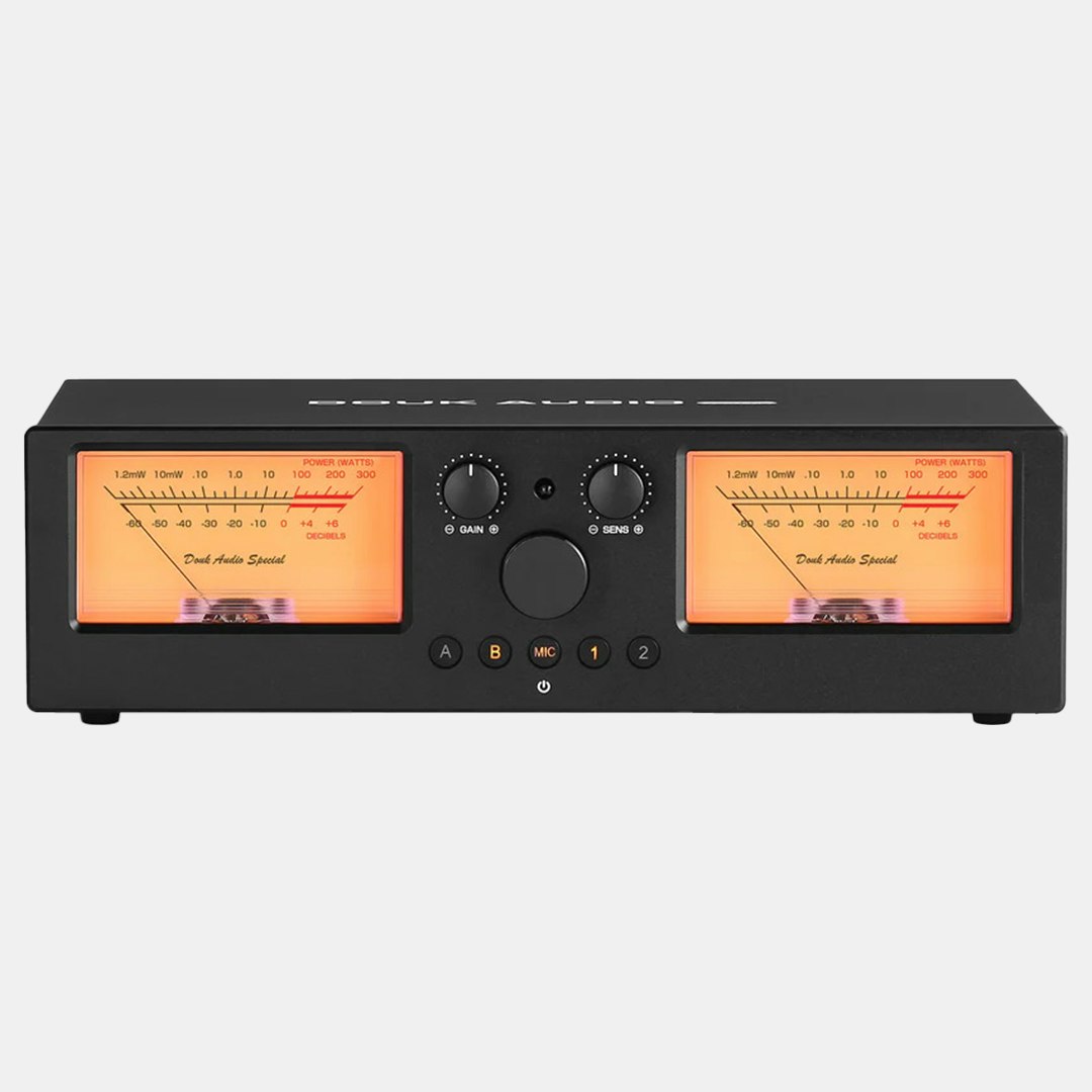 Douk Audio VU3 PRO Amplifier/Speaker Switcher With VU Meter ...