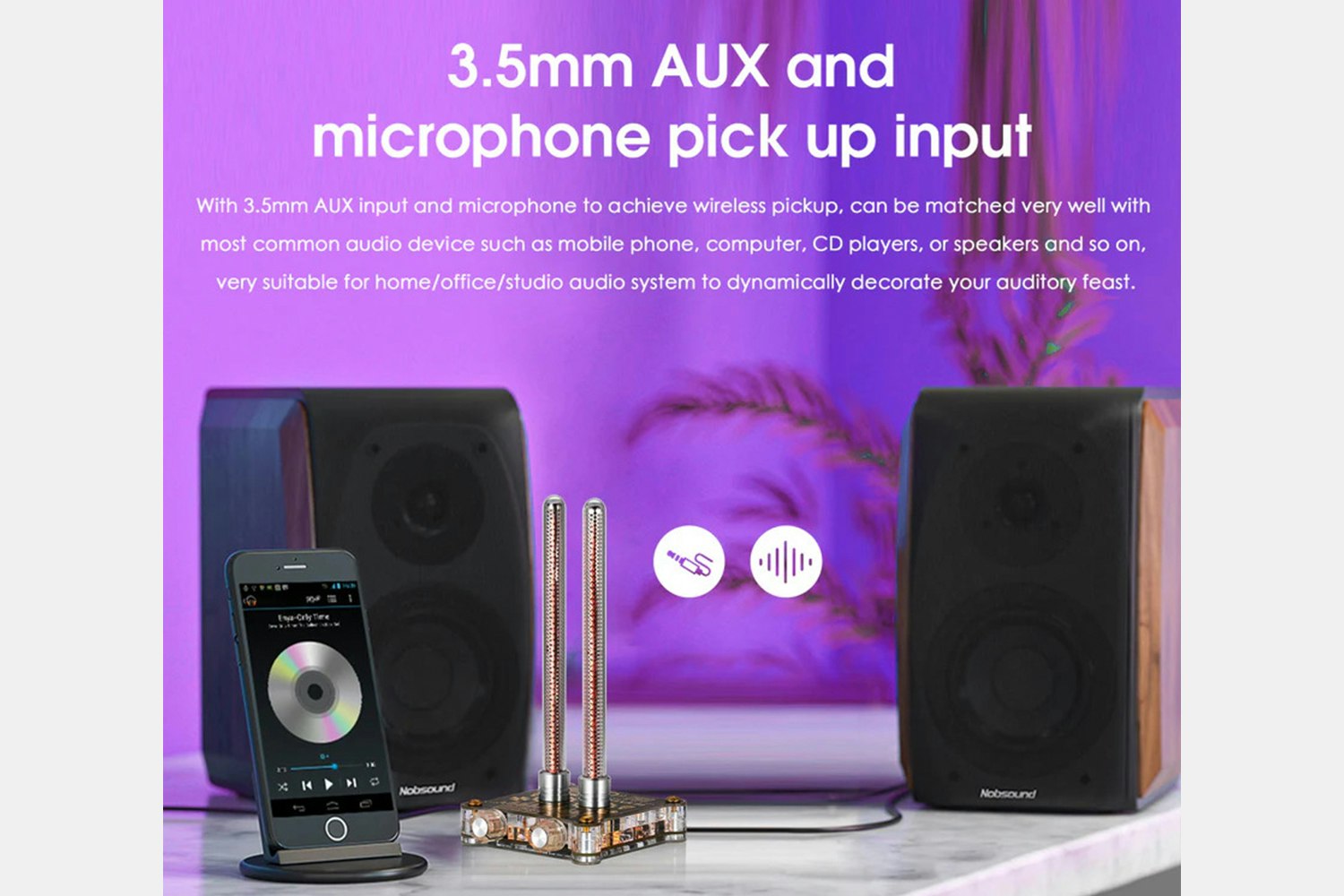 Douk Audio VU9 Pixie Tube Audio Spectrum | Battlestations | Lighting | Decor Lights | Drop