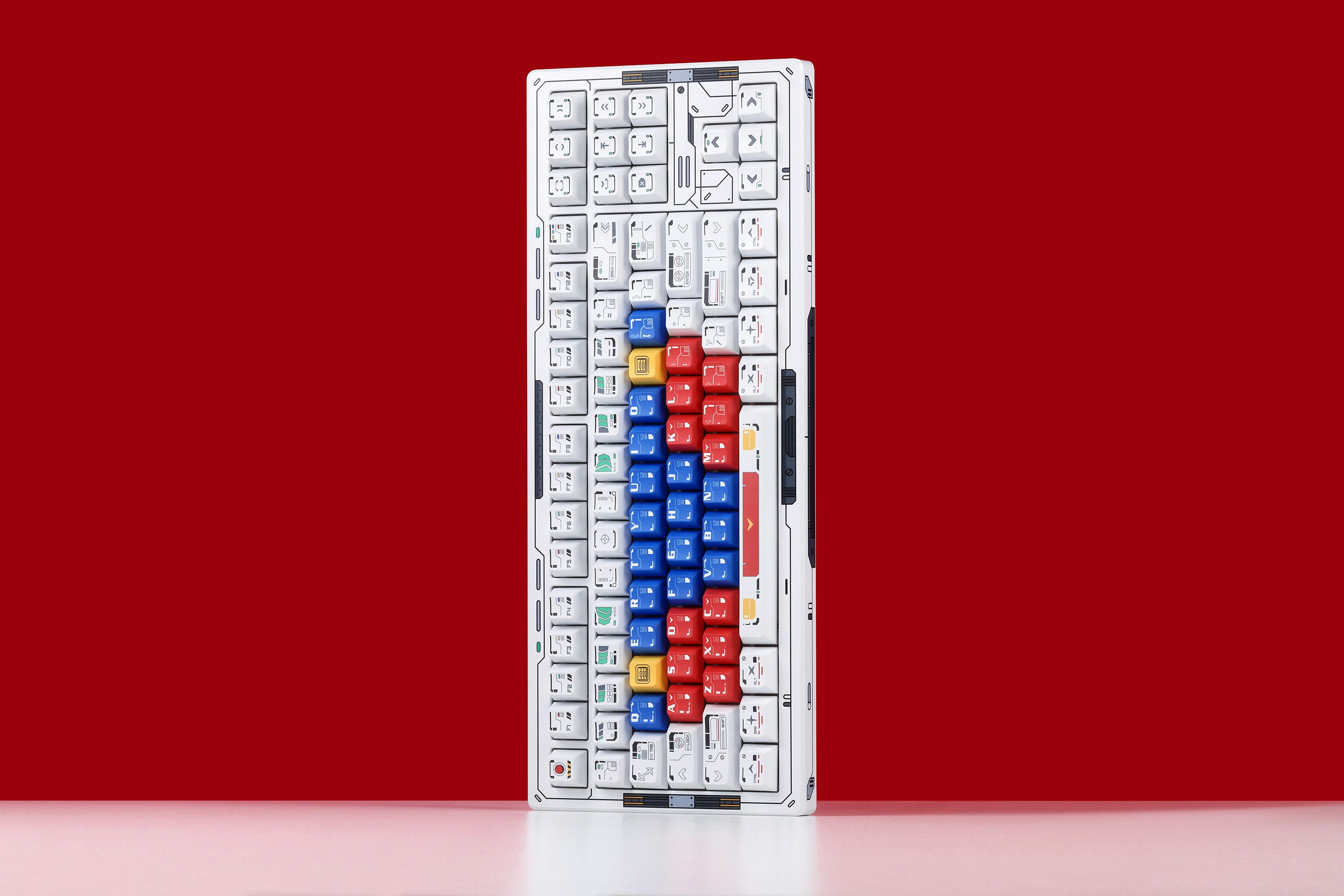 Drop + ArqKeebs DCD White Devil Keycap Set | Mechanical Keyboards ...