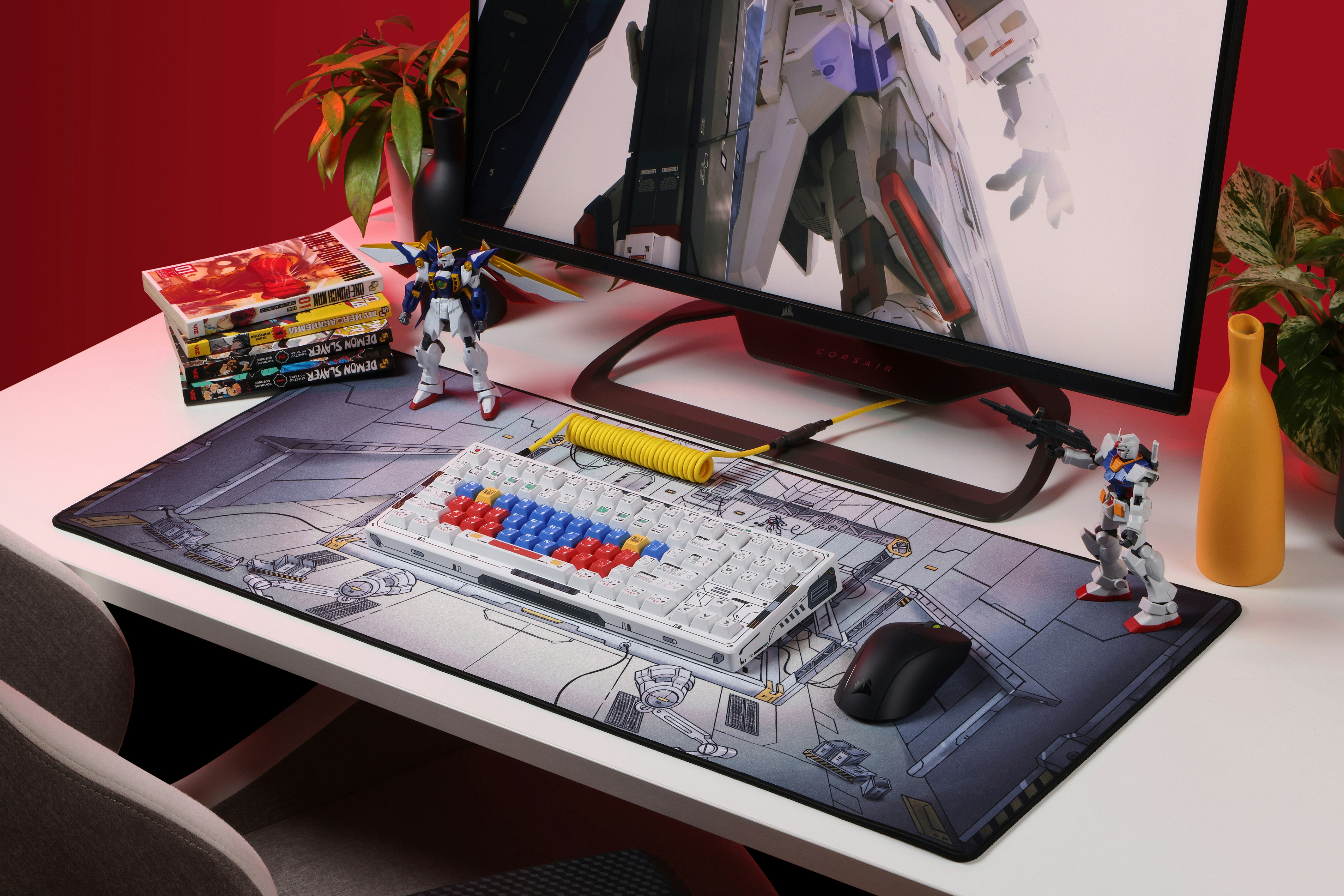 Drop + ArqKeebs White Devil Desk Mat Details | Battlestations | Desk ...