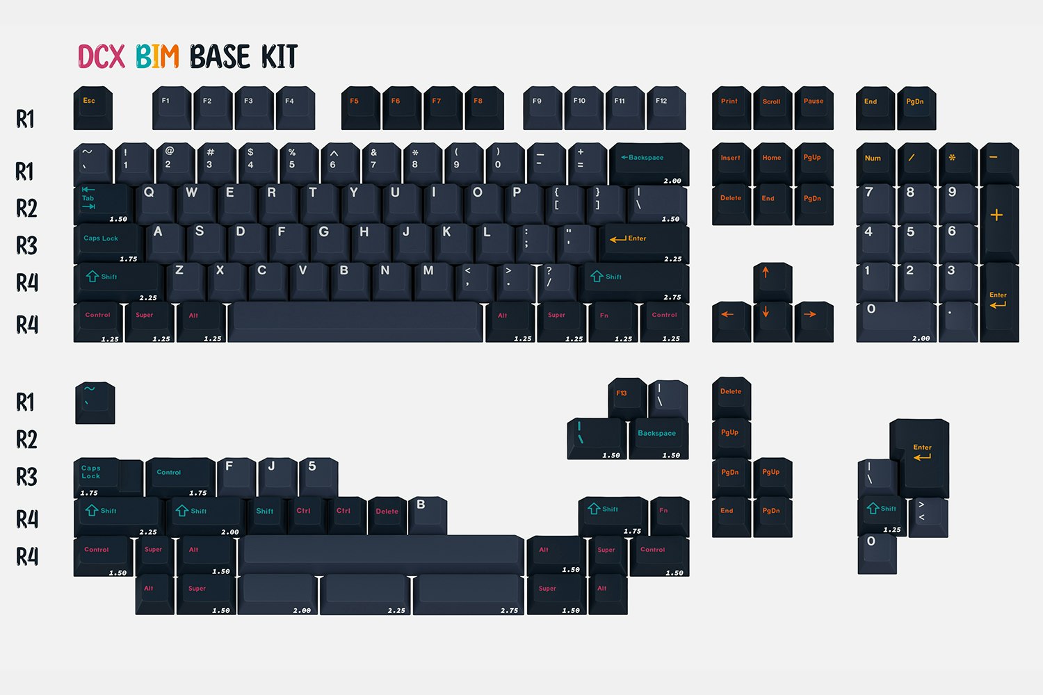 DCX Profile Keycaps | Drop