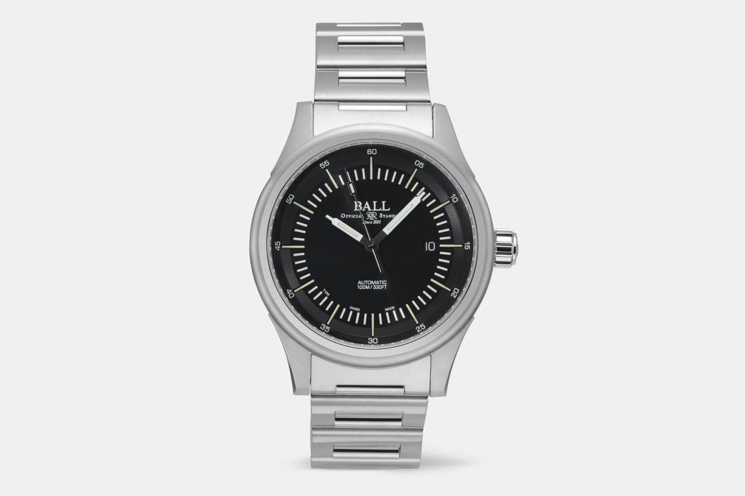Drop + BALL Watch Co. Night Train DLC Automatic Watch | More Community ...