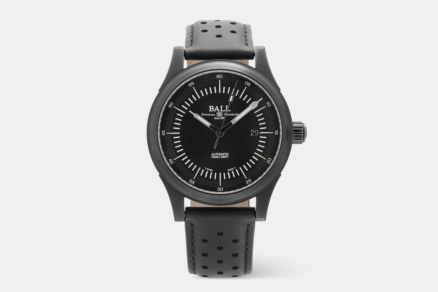 Drop + BALL Watch Co. Night Train DLC Automatic Watch | More Community ...