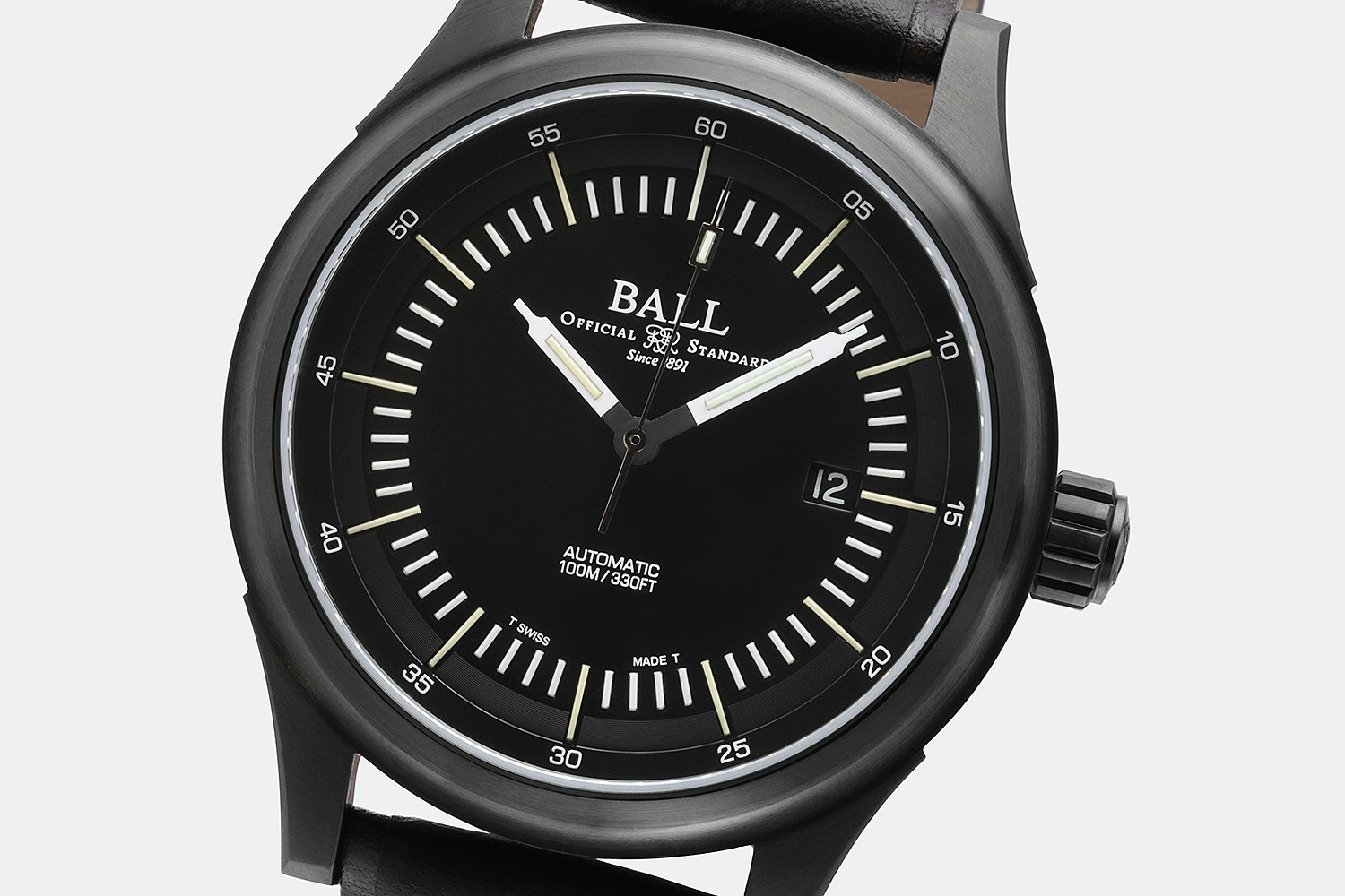 Drop + BALL Watch Co. Night Train DLC Automatic Watch | More Community ...