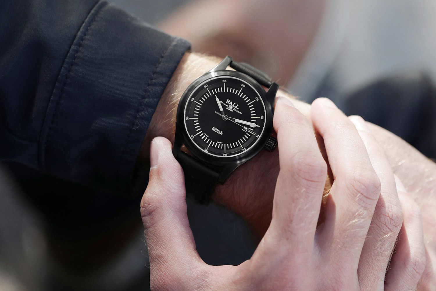 Drop + BALL Watch Co. Night Train DLC Automatic Watch | Price & Reviews ...