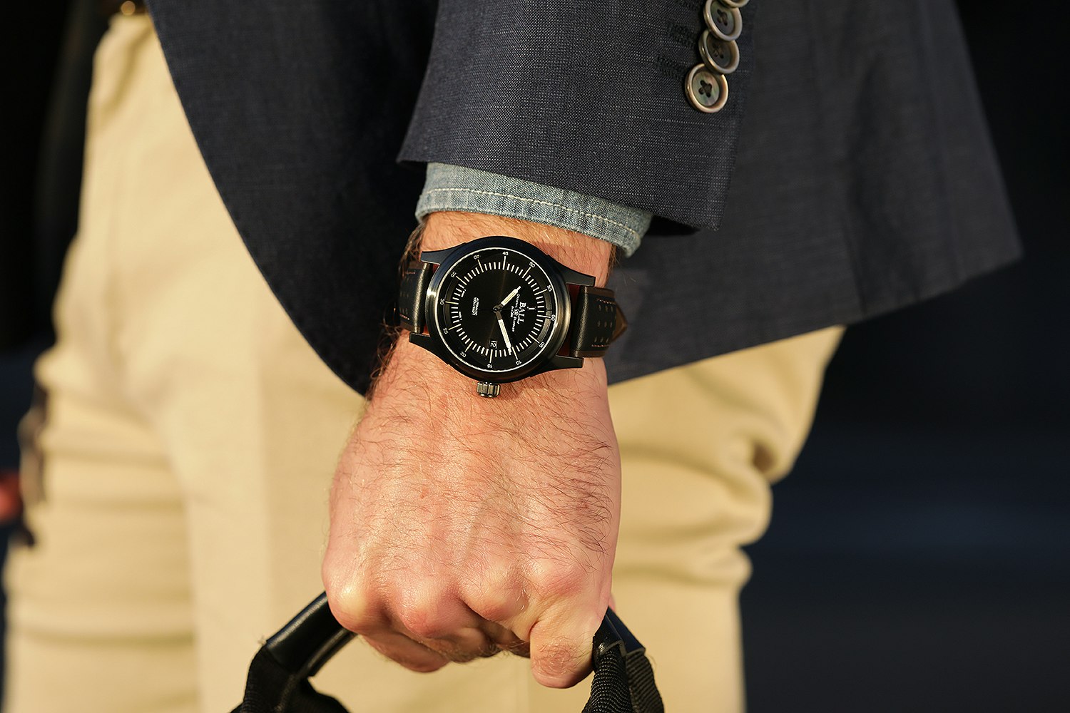 Drop + BALL Watch Co. Night Train DLC Automatic Watch | More Community ...