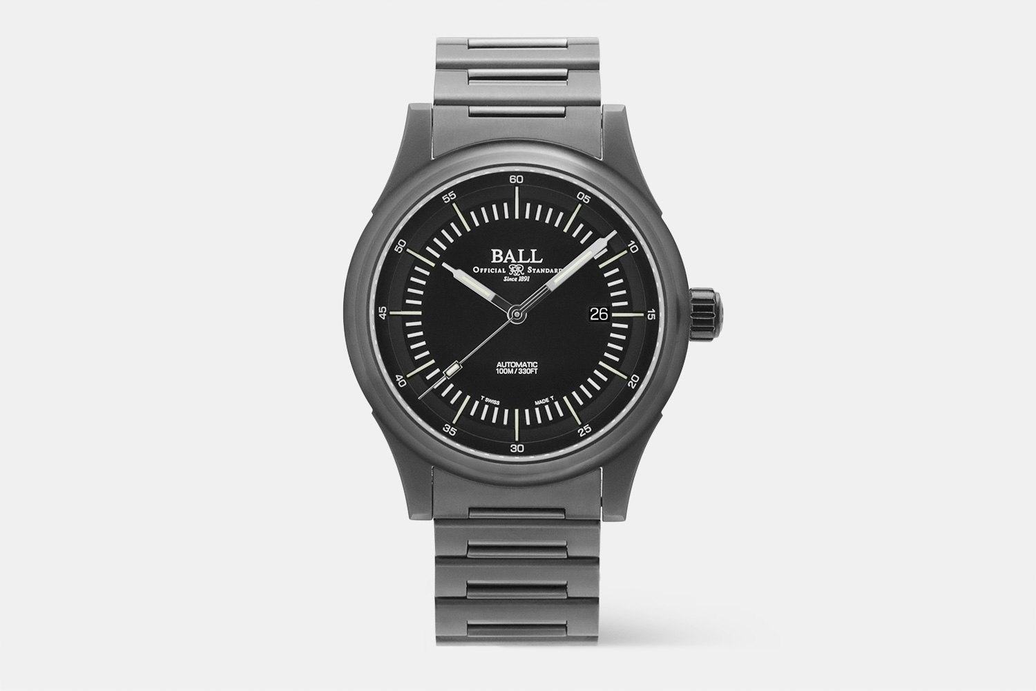 Drop + BALL Watch Co. Night Train DLC Automatic Watch | More Community ...