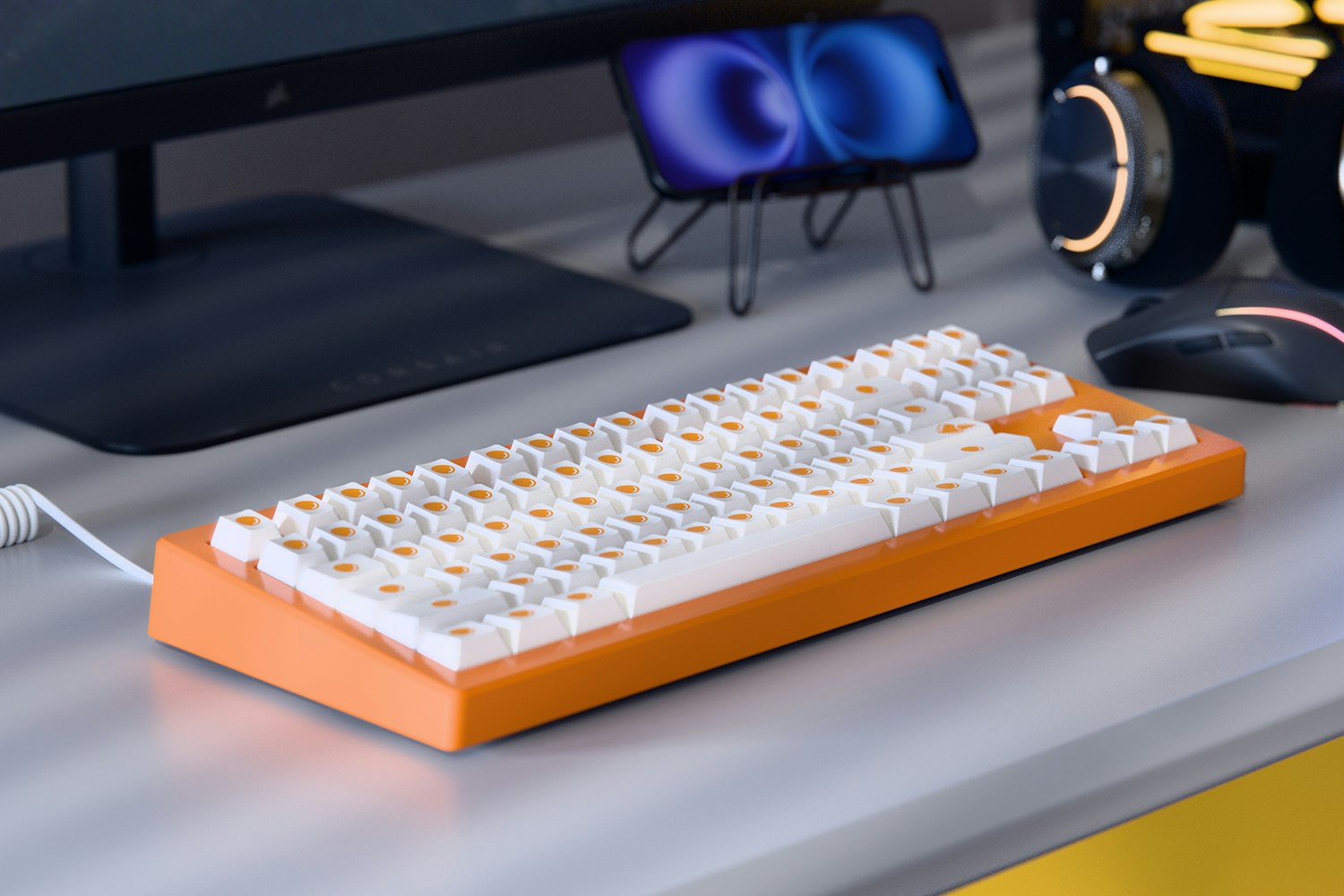 Drop + Bees.Keys DCD Yolk Keycap Set | Mechanical Keyboards | Keycaps ...