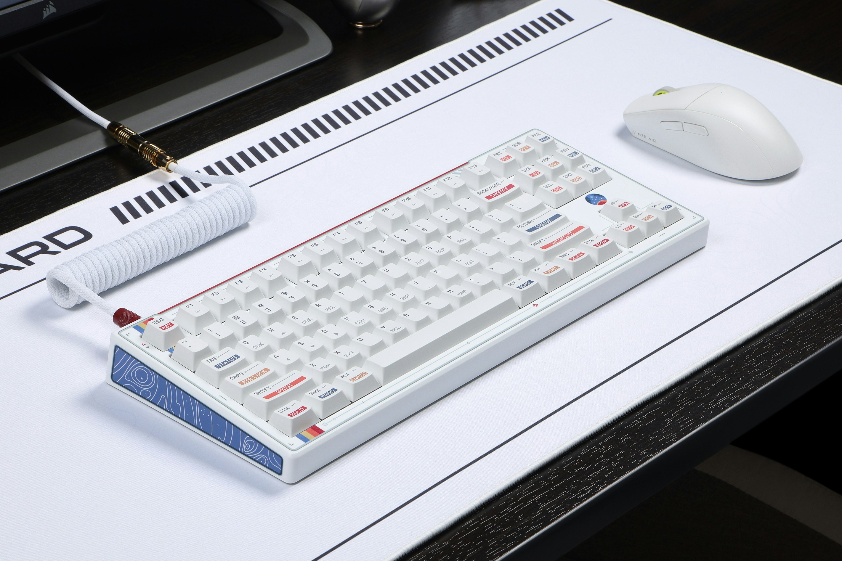 Drop + Starfield Constellation Coiled Keyboard Cable | Mechanical ...