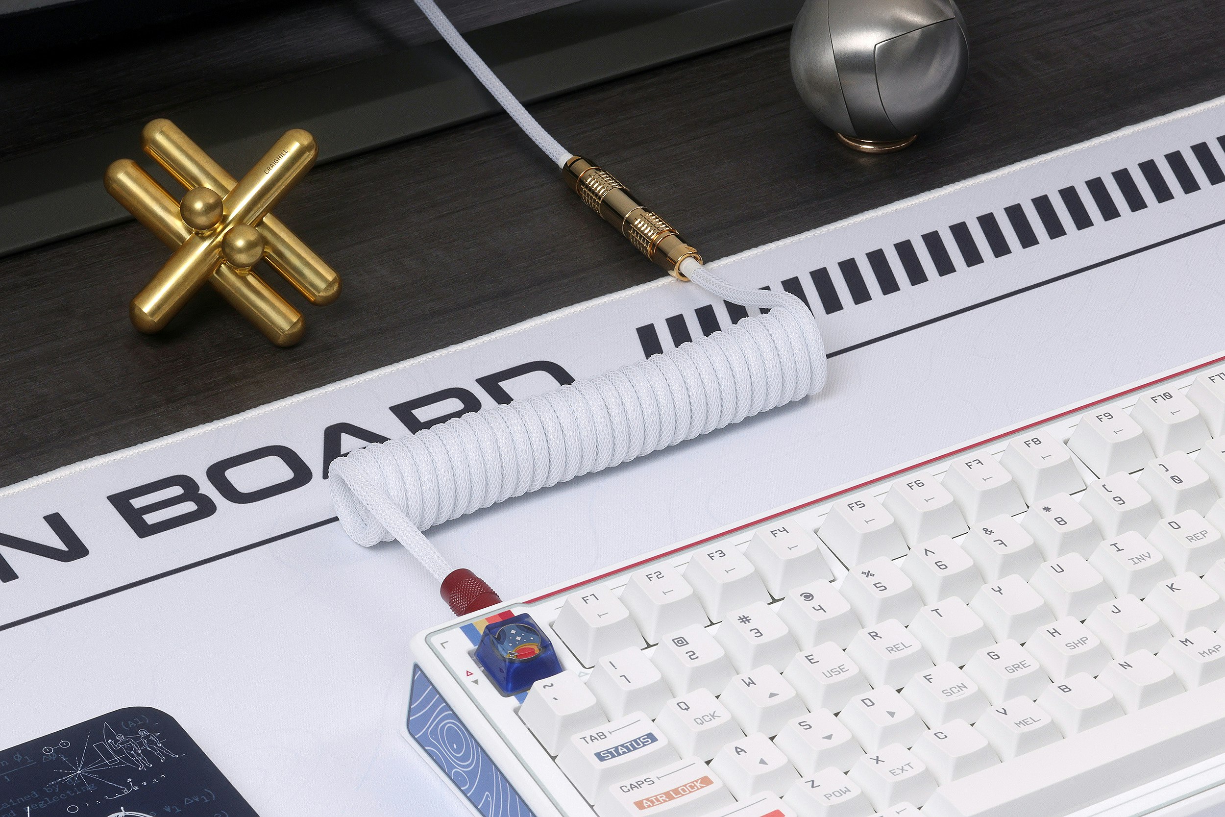Drop + Starfield Constellation Coiled Keyboard Cable | Mechanical ...