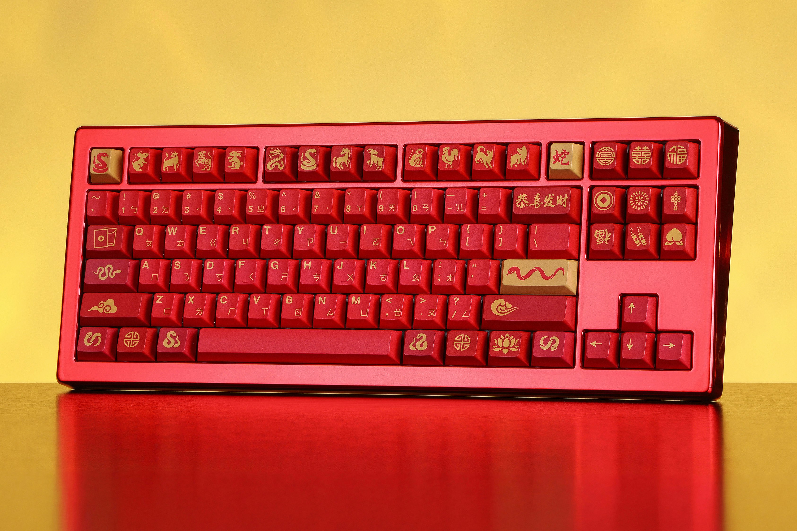 Drop + Boba.Types DCD Lunar New Year Keycap Set | Mechanical Keyboards ...