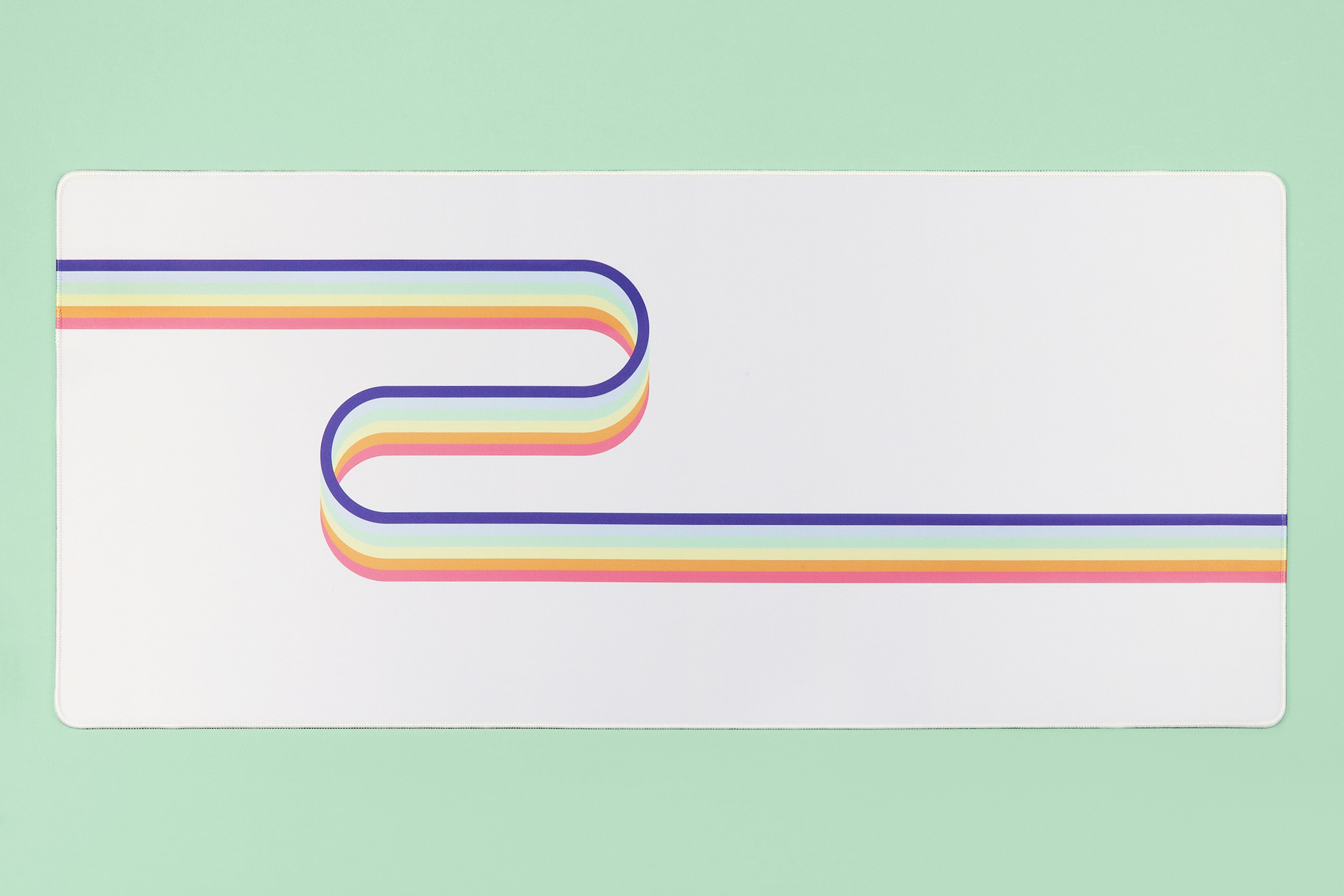 Drop Canvas Desk Mat - Rainbow Leaves | Battlestations | Desk Mats ...