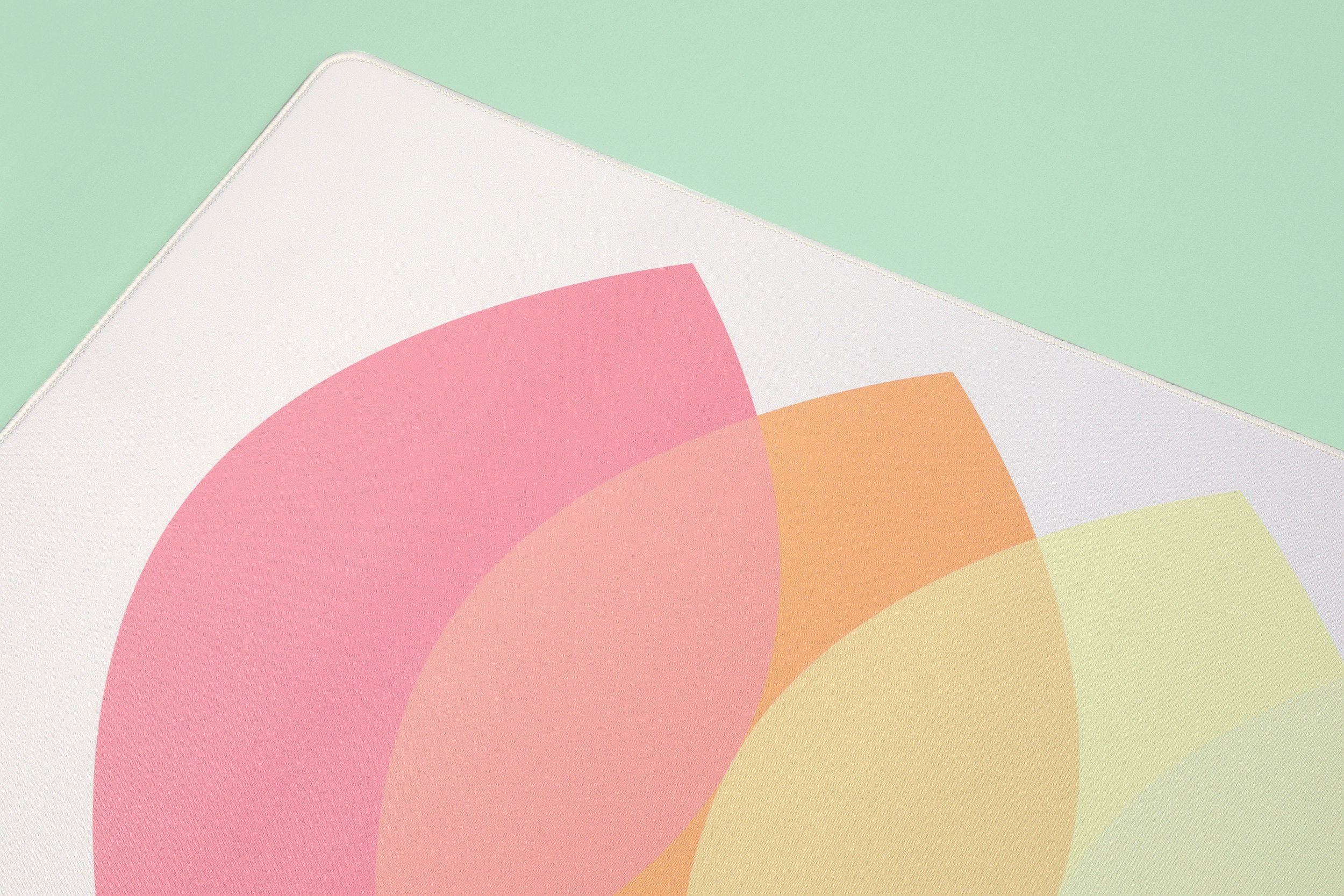 Drop Canvas Desk Mat - Rainbow Leaves | Battlestations | Desk Mats ...