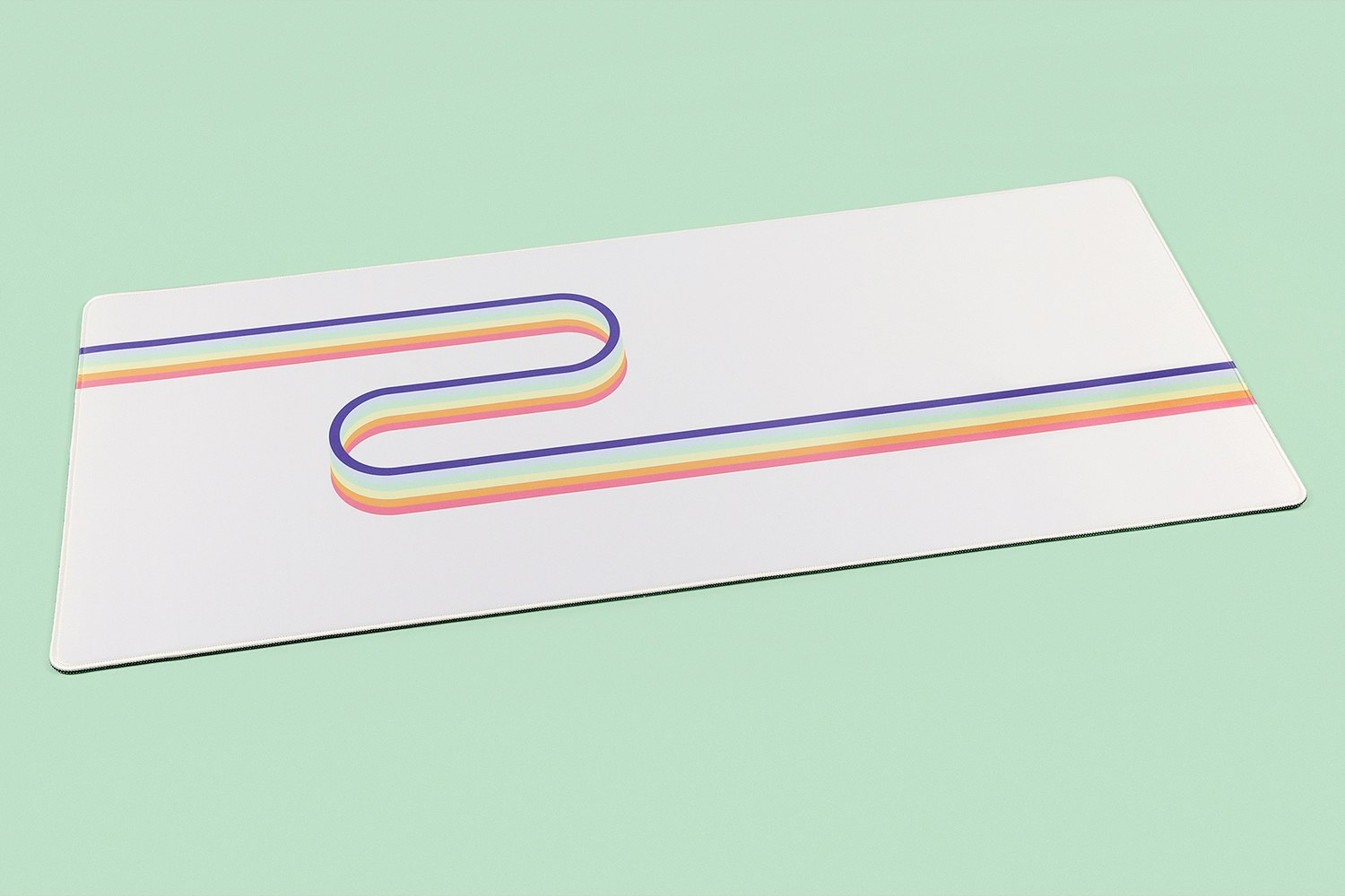 Drop Canvas Desk Mat - Rainbow Leaves | Battlestations | Desk Mats ...