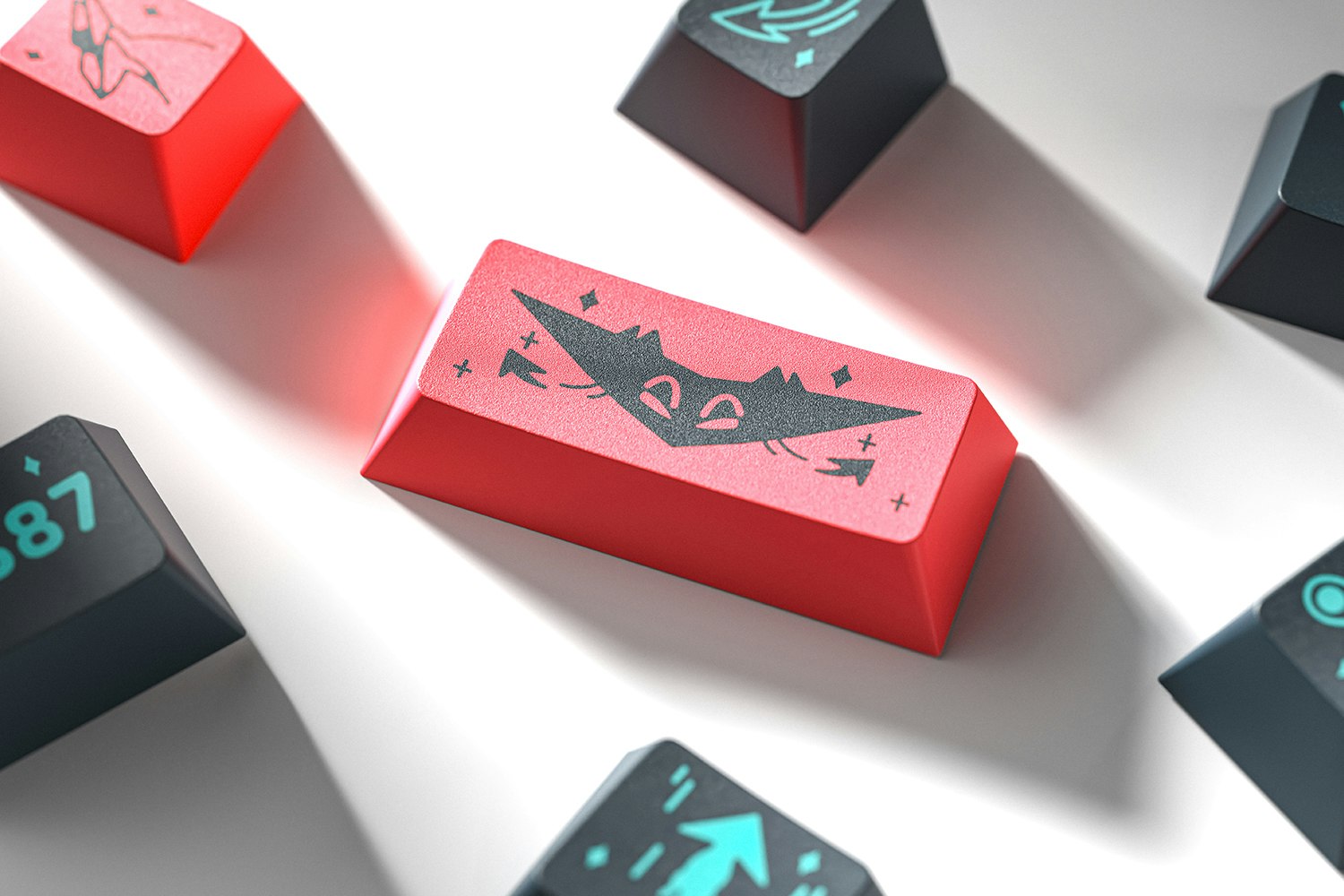 Drop + Captain Sterling DCX Dragon Darts Keycap Set - Base Kit ...