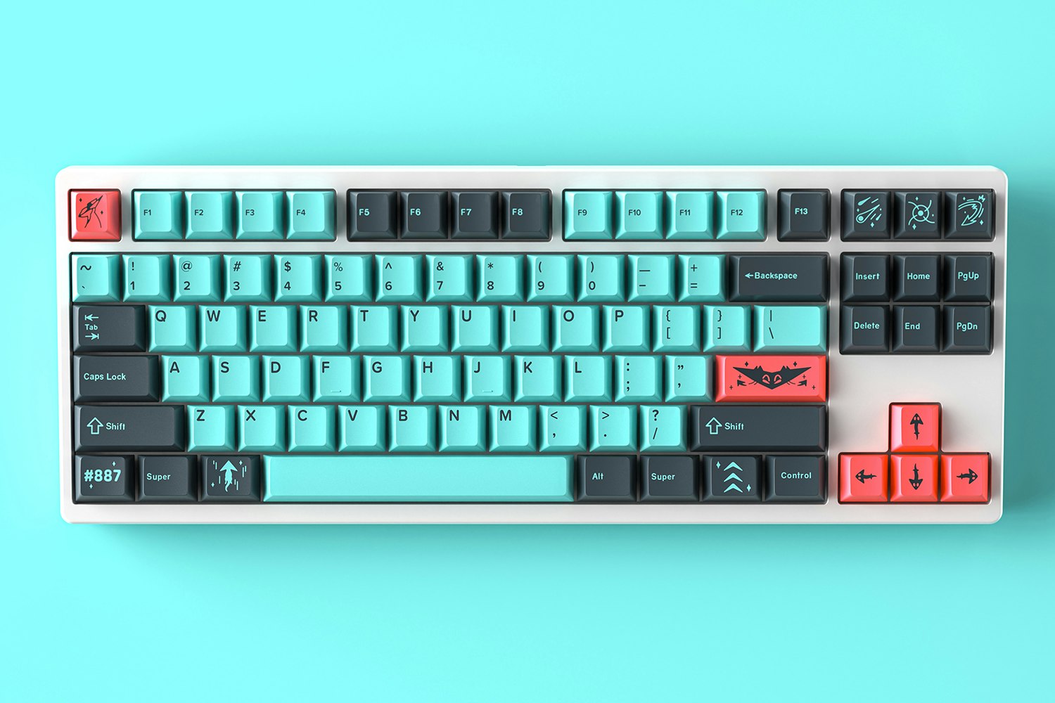Drop + Captain Sterling DCX Dragon Darts Keycap Set | Mechanical ...