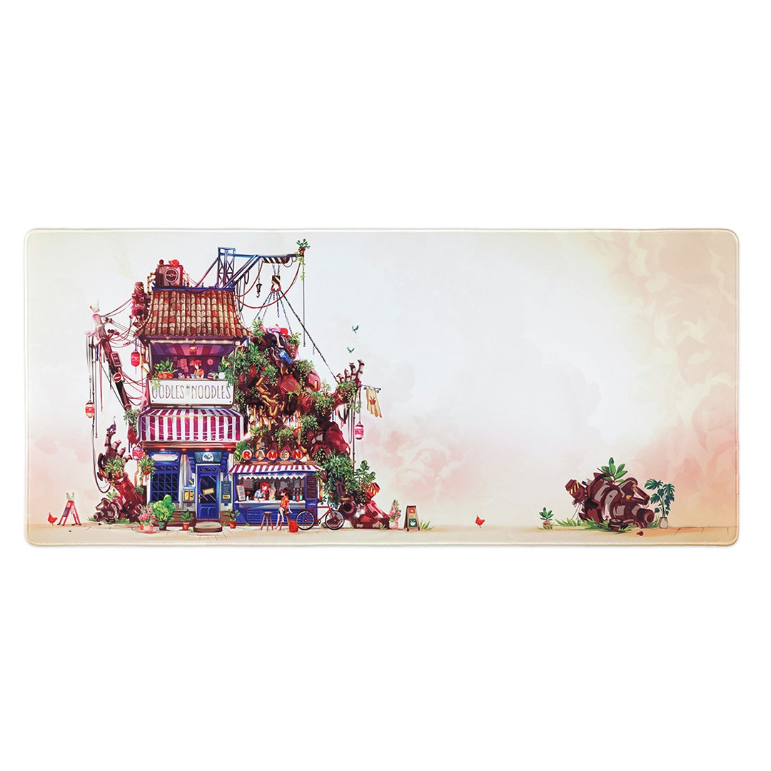 Drop + Chasing Artwork The Noodle-Bot Shop Desk Mat | Battlestations ...