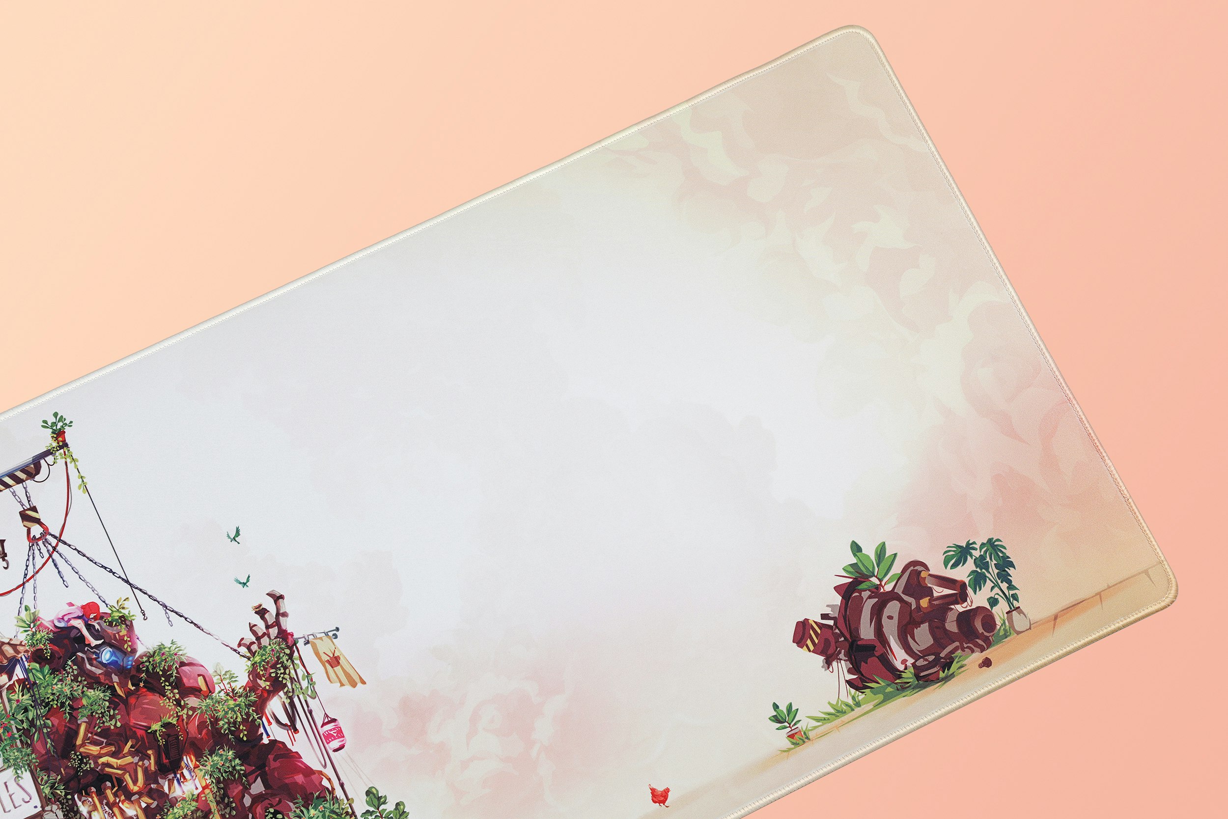 Drop + Chasing Artwork The Noodle-Bot Shop Desk Mat | Battlestations ...