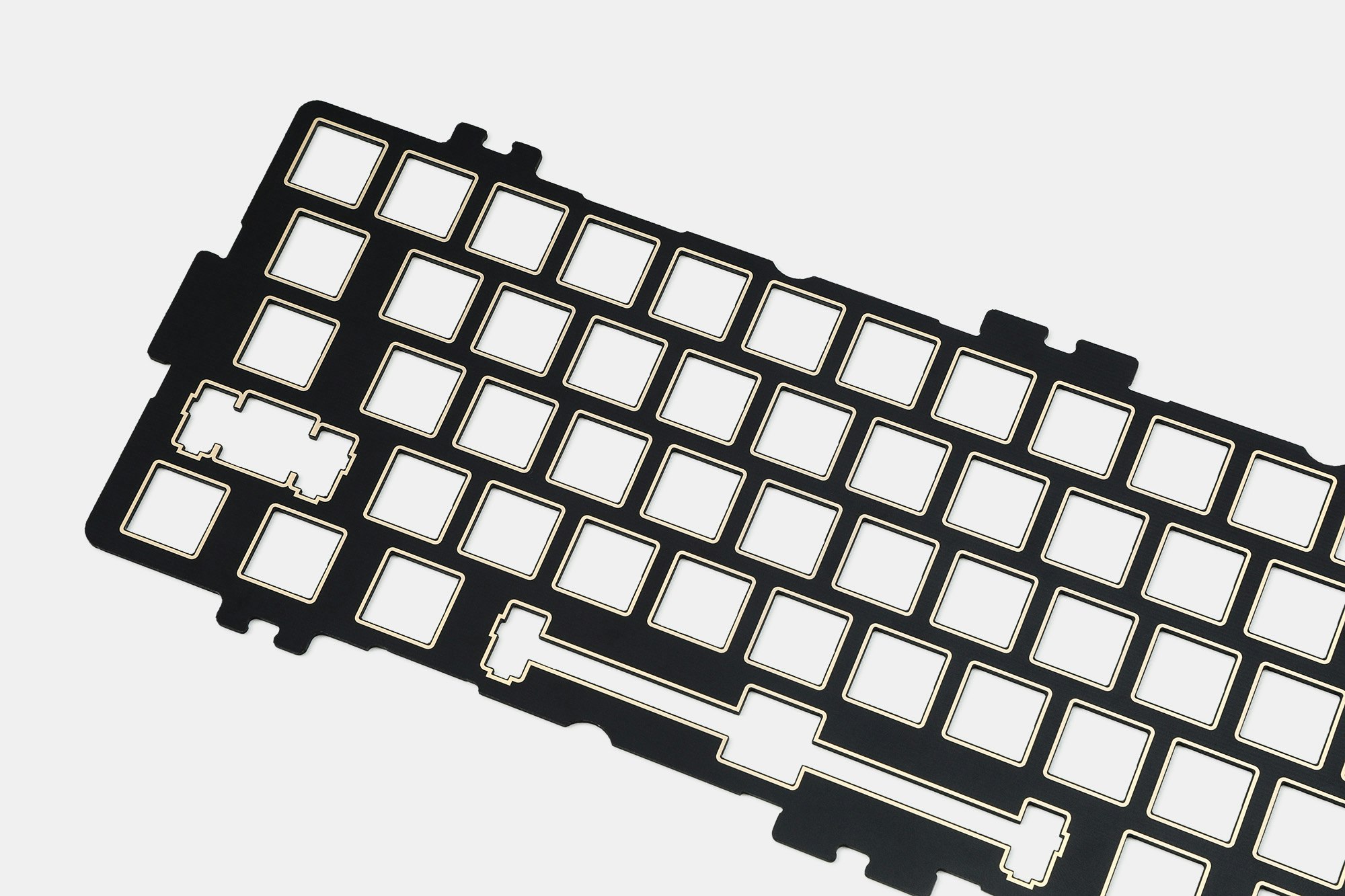 Drop CSTM65 Switch Plates - Aluminum - Brushed | Mechanical Keyboards ...