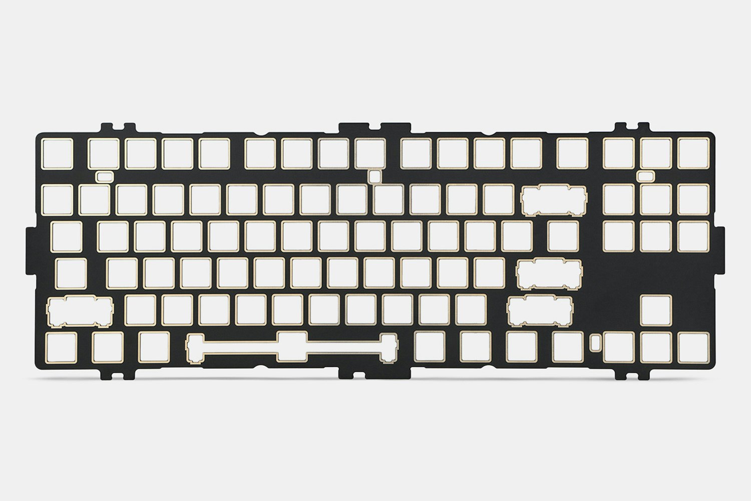 Drop CSTM80 Switch Plates - Carbon Fiber | Mechanical Keyboards ...