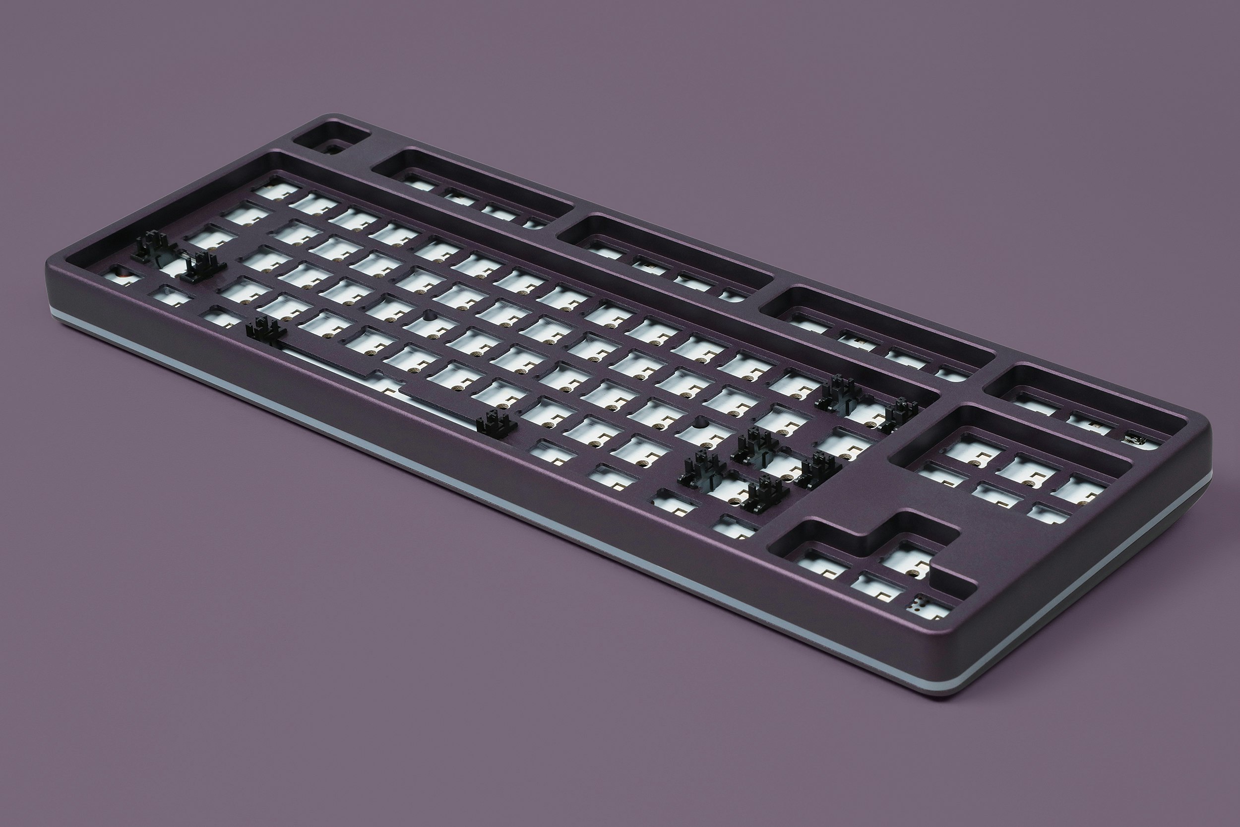 Drop CTRL V1 High-Profile Dark Purple Barebones Keyboard | Mechanical ...