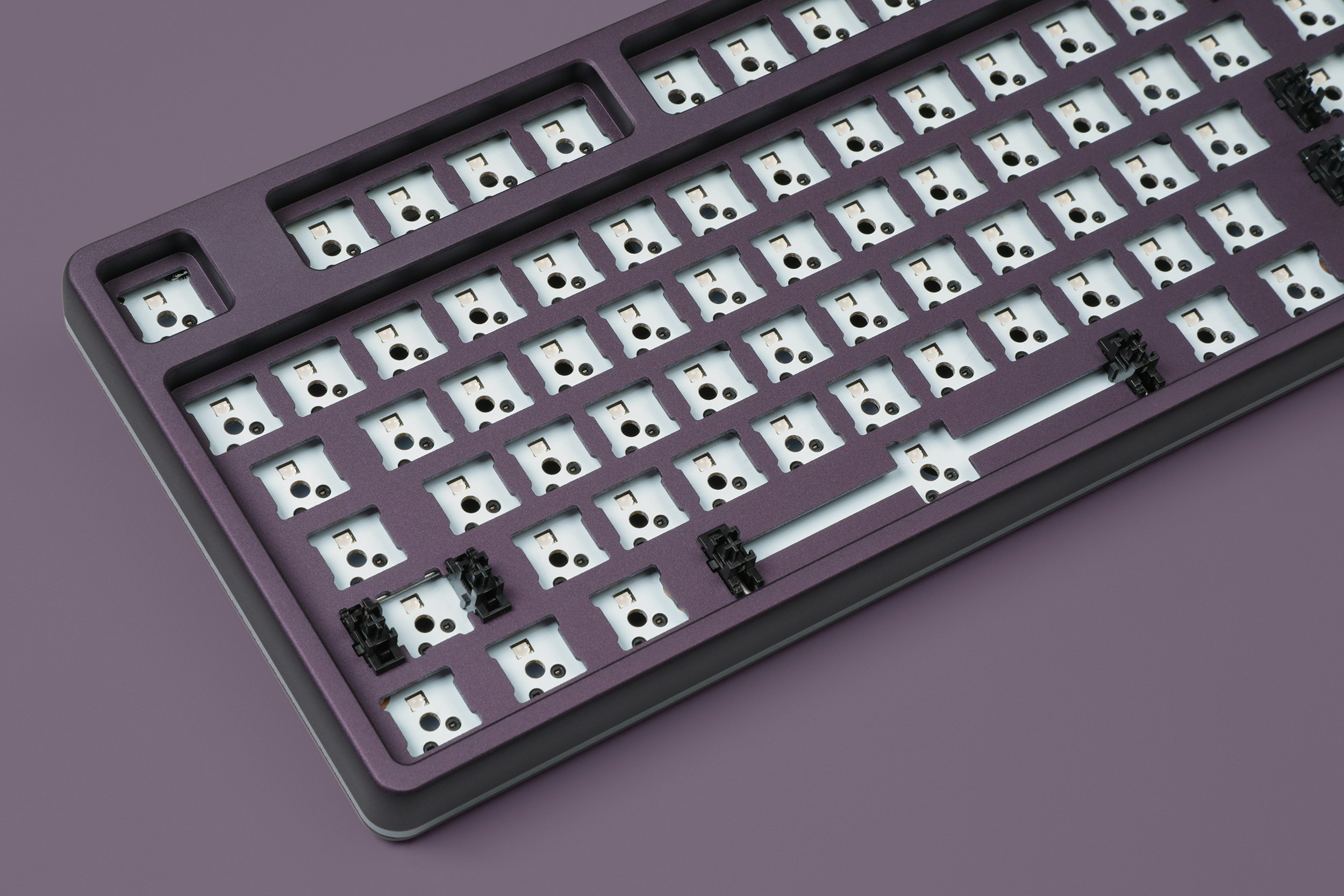 Drop CTRL High-Profile Dark Purple Barebones Keyboard | Mechanical ...