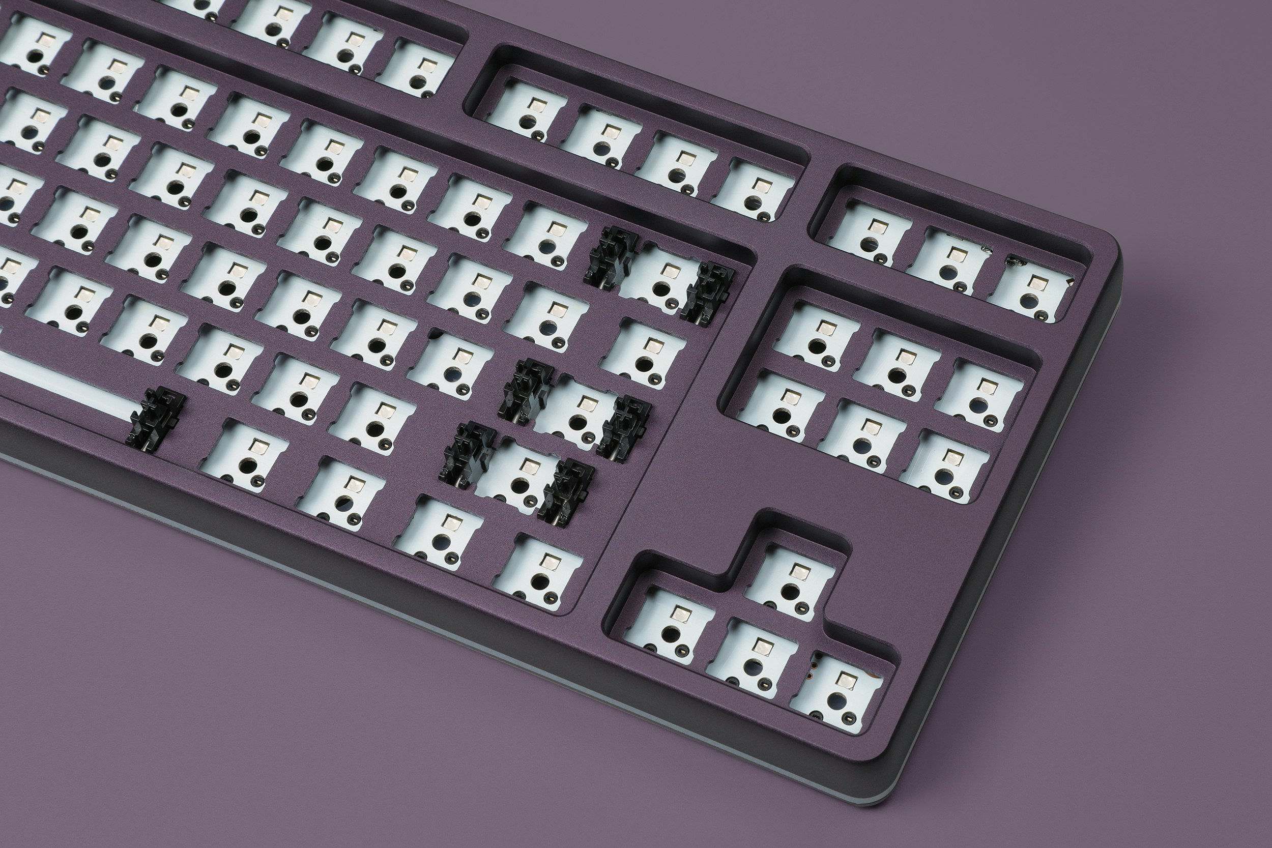 Drop CTRL V1 High-Profile Dark Purple Barebones Keyboard | Mechanical ...
