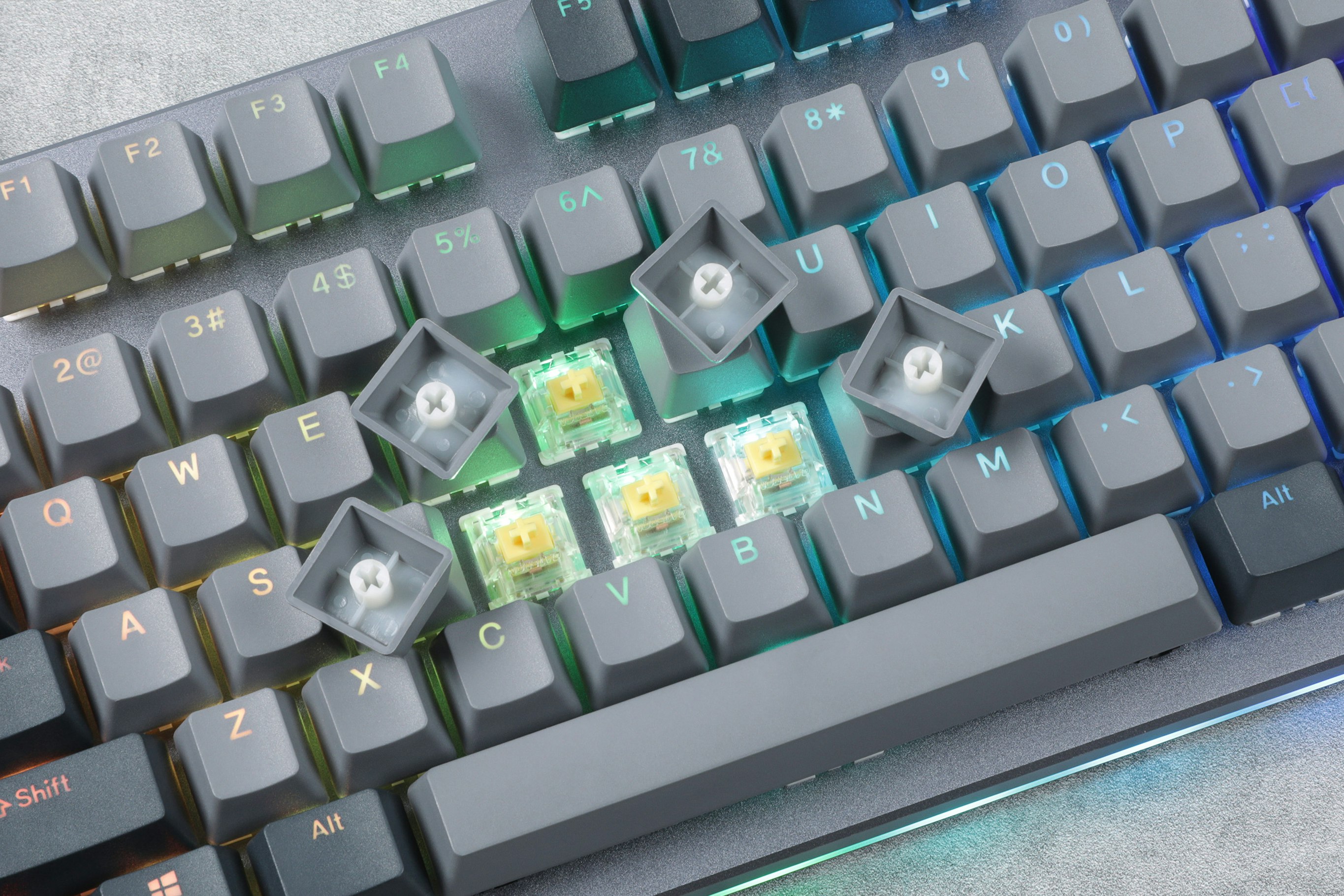 Drop CTRL Mechanical Keyboard | TKL | Hot Swap, RGB, Aluminum | Drop