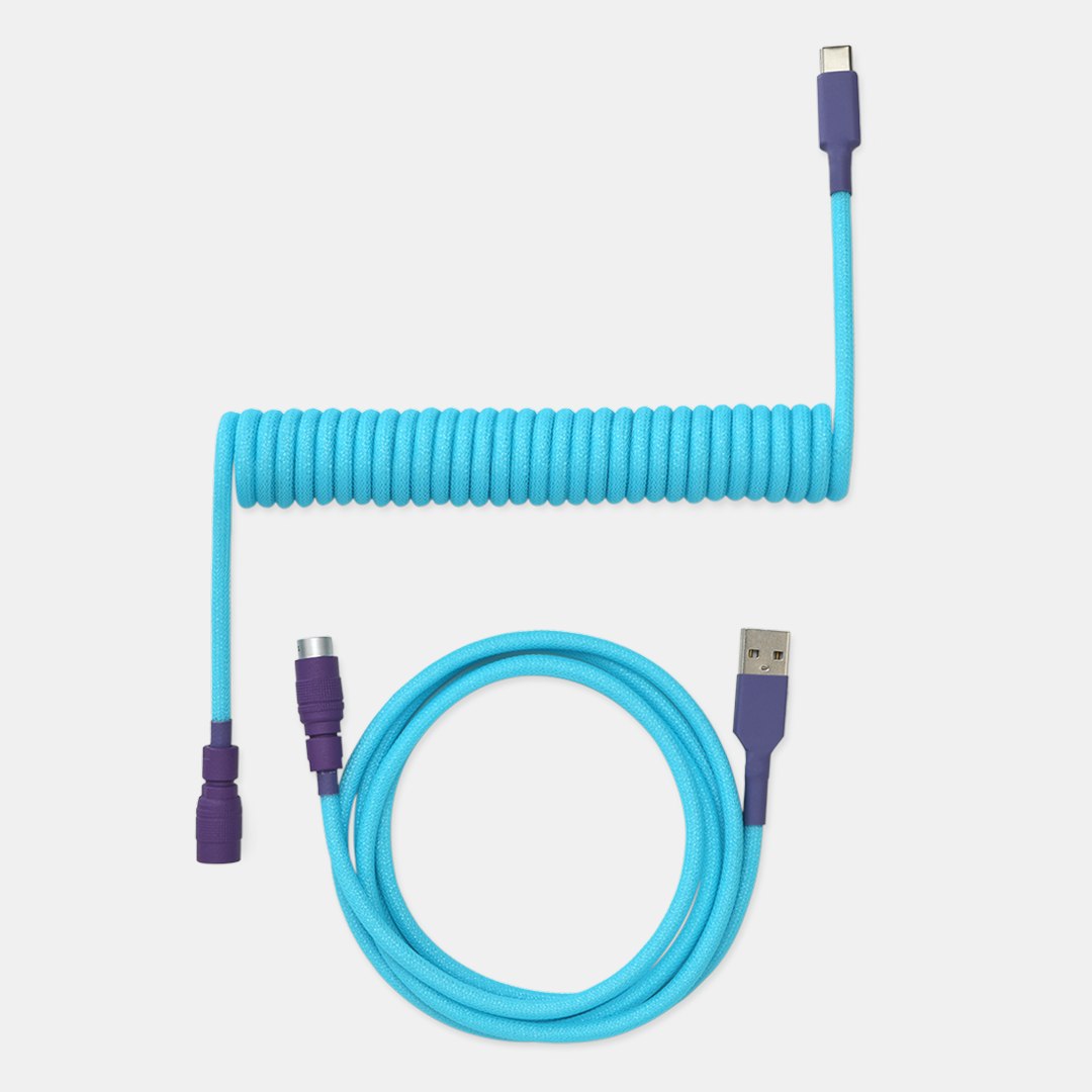 Drop Cyanlet Coiled YC8 Keyboard Cable | Mechanical Keyboards ...