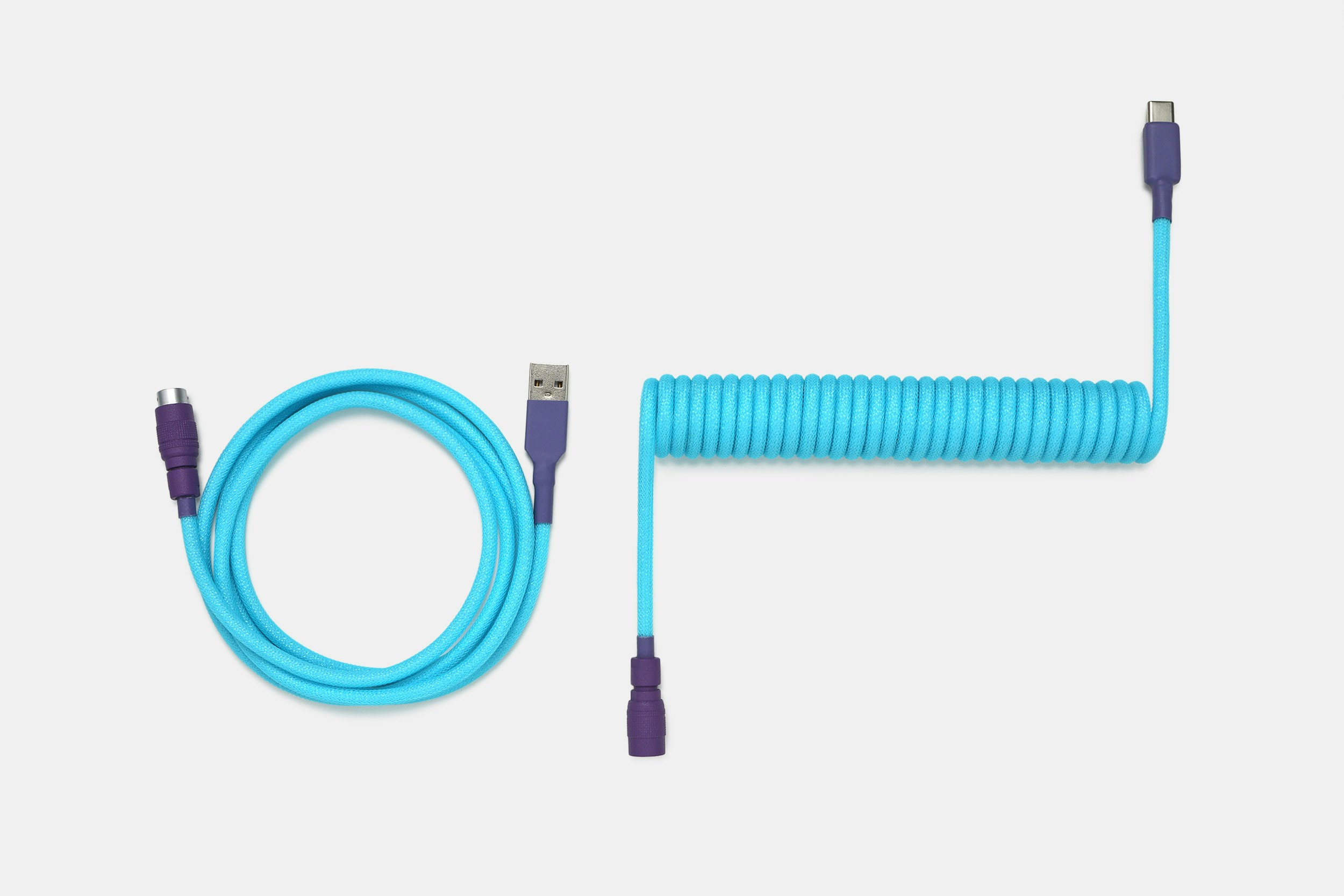Drop Cyanlet Coiled YC8 Keyboard Cable | Mechanical Keyboards ...