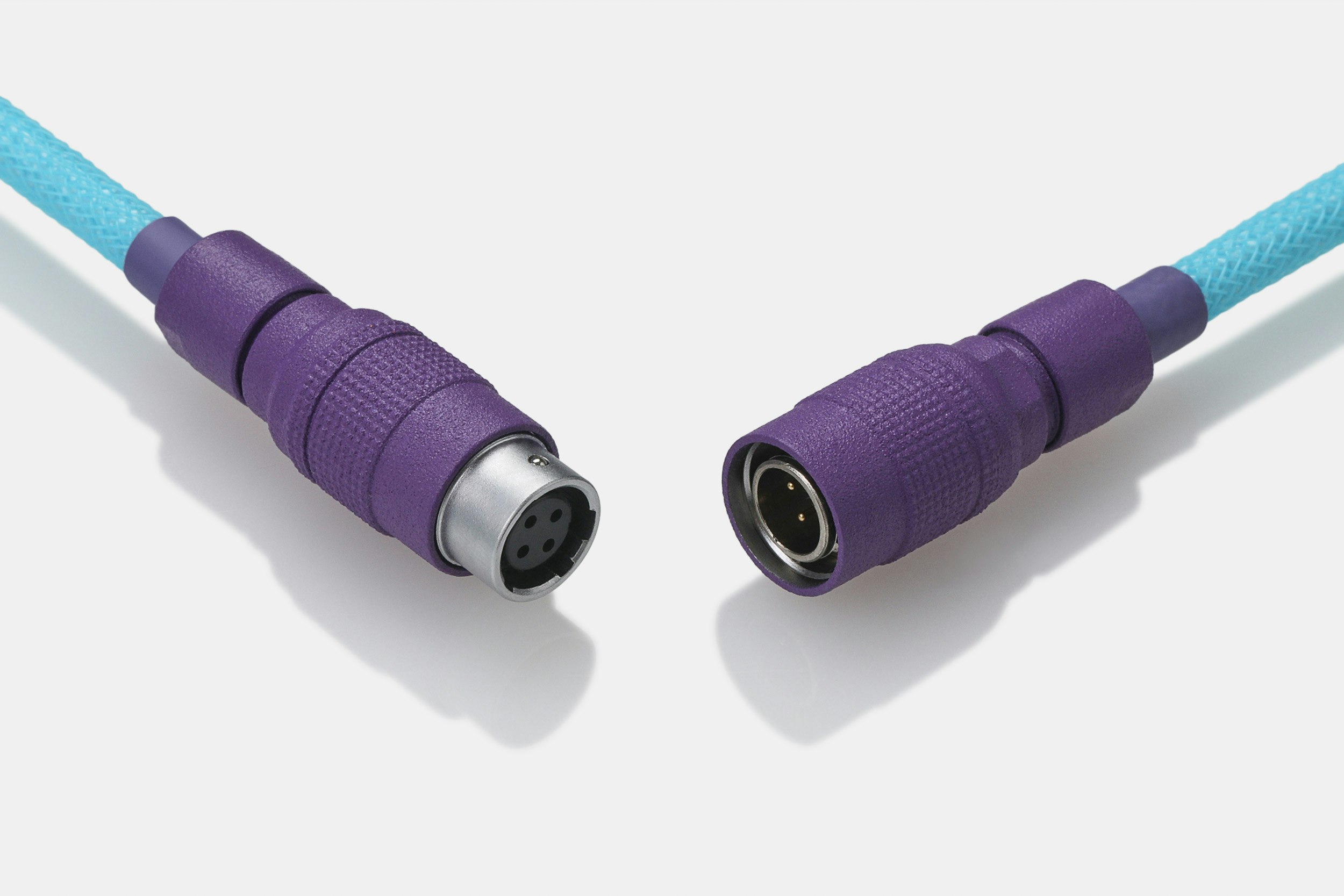 Drop Cyanlet Coiled YC8 Keyboard Cable | Mechanical Keyboards ...