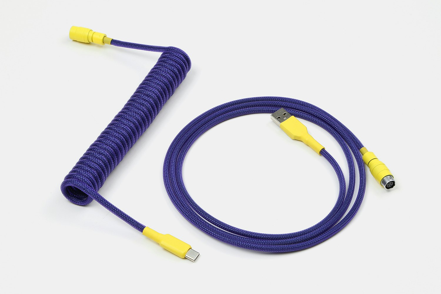 Drop Cyber Coiled YC8 Keyboard Cable | Mechanical Keyboards | Keyboard ...