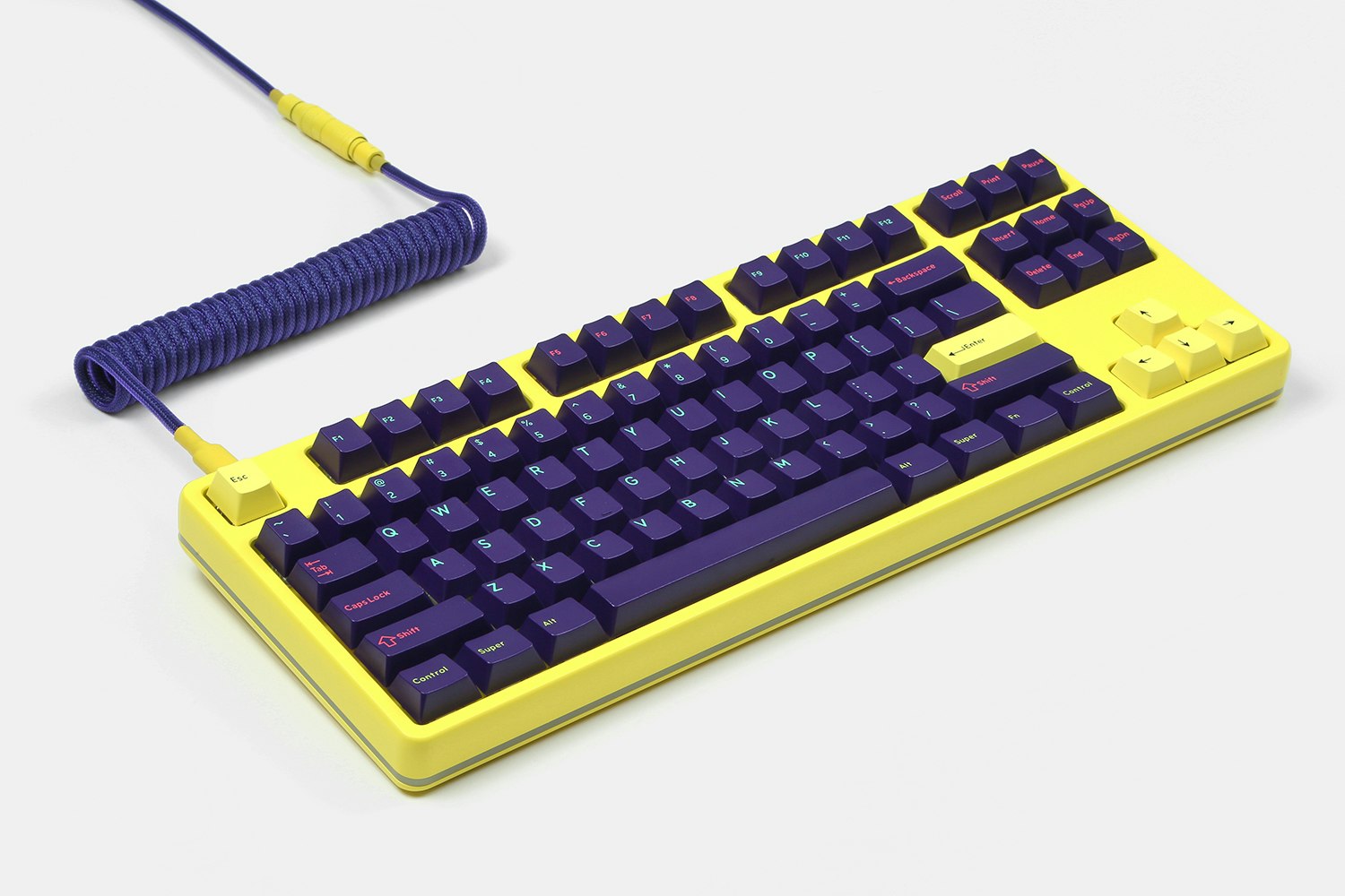 Drop Cyber Coiled YC8 Keyboard Cable | Mechanical Keyboards | Keyboard ...