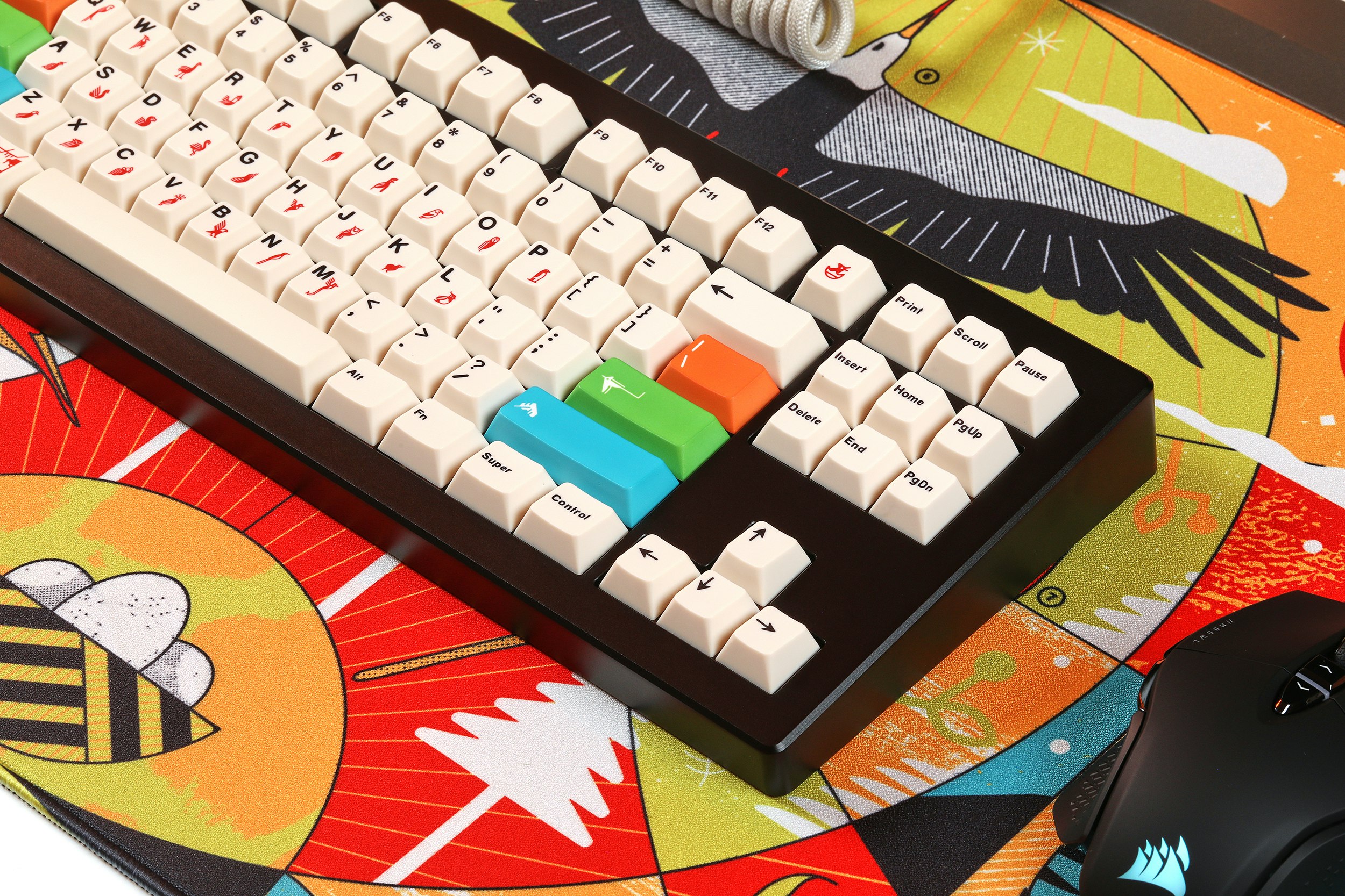 Drop + ArqKeebs DCD Bird Jungle Keycap Set | Mechanical Keyboards ...