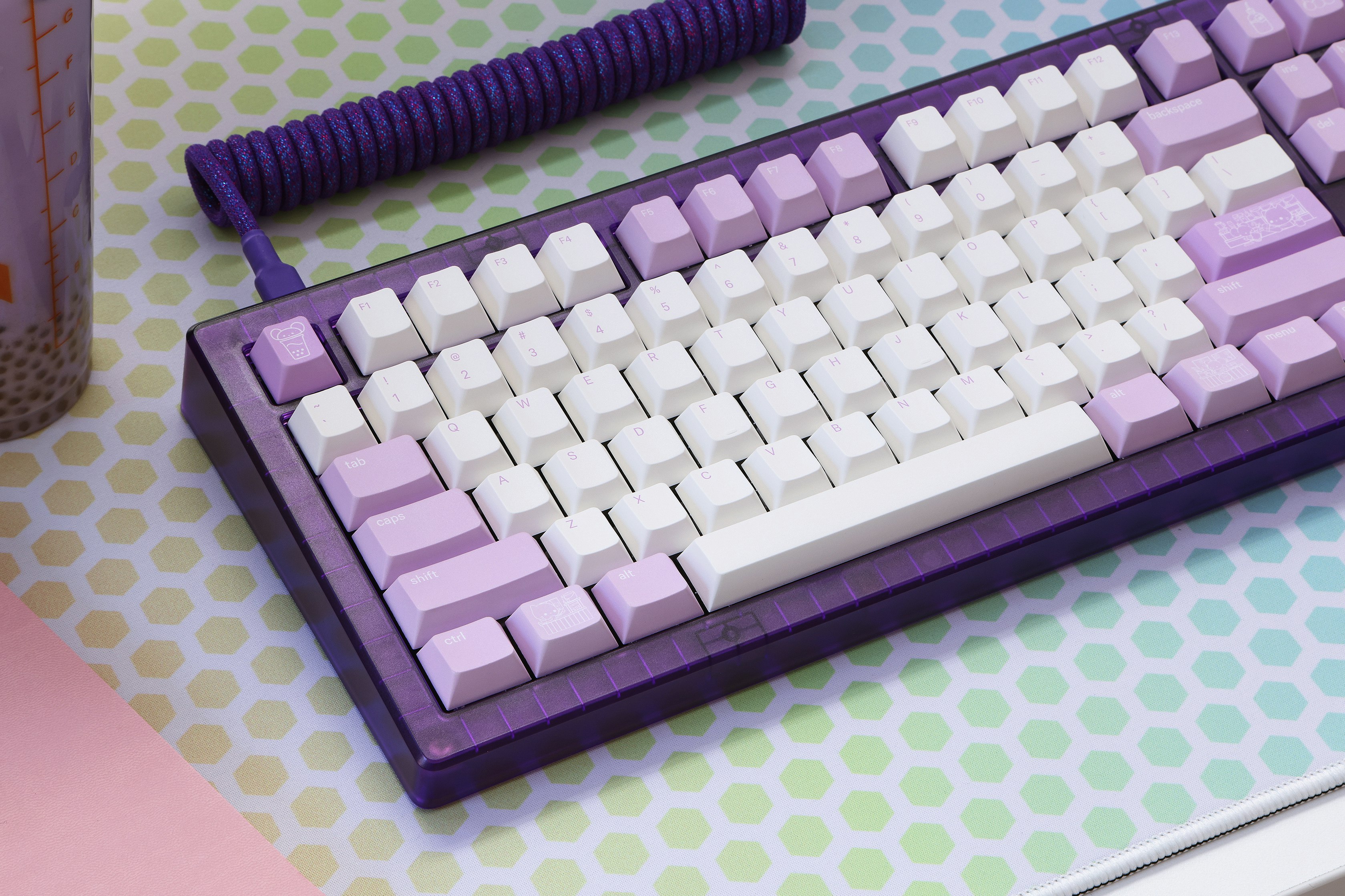 Drop DCD Cozy Boba Keycap Set | Mechanical Keyboards | Keycaps | PBT ...