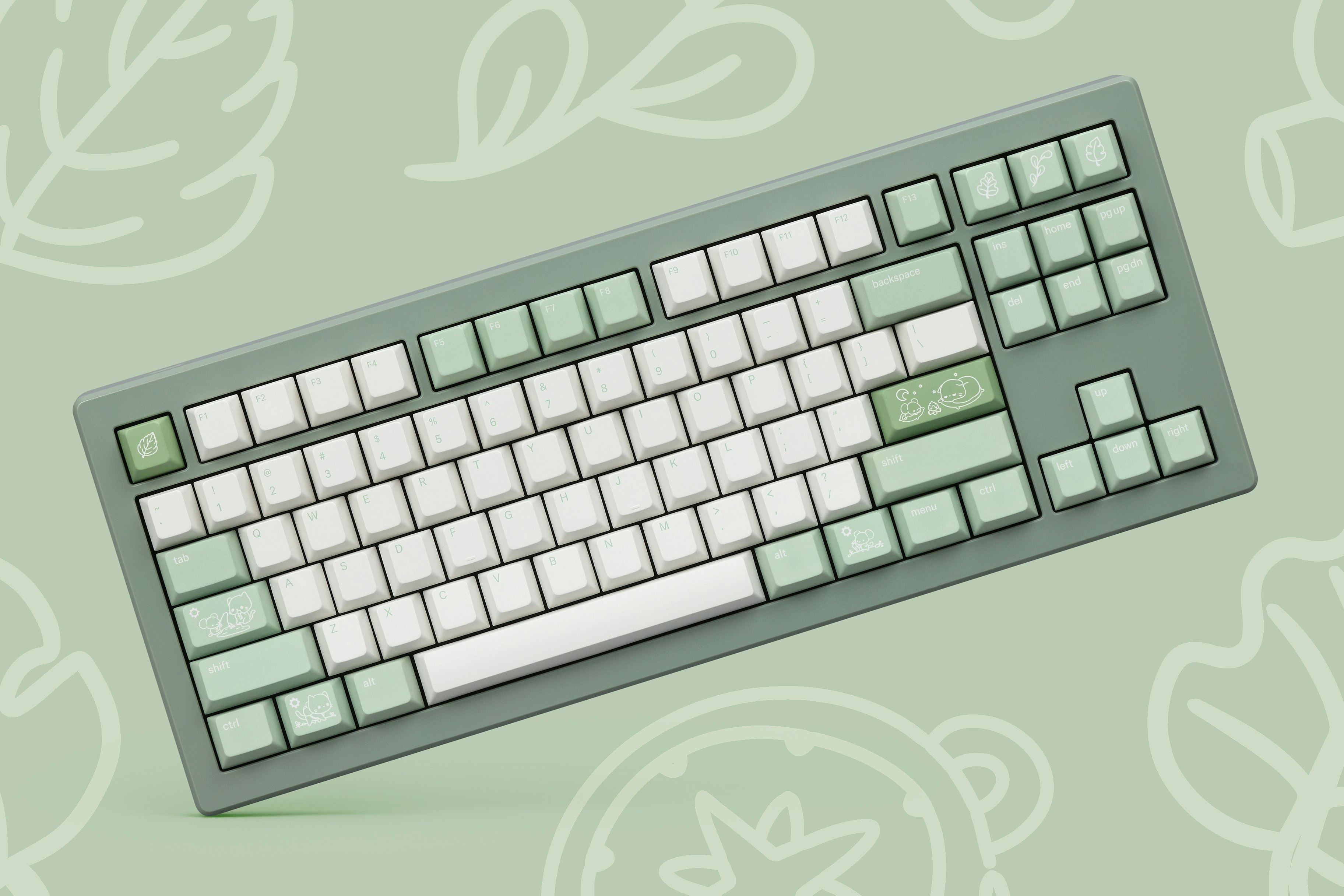 Drop DCD Cozy Camp Keycap Set | Mechanical Keyboards | Keycaps | Custom ...