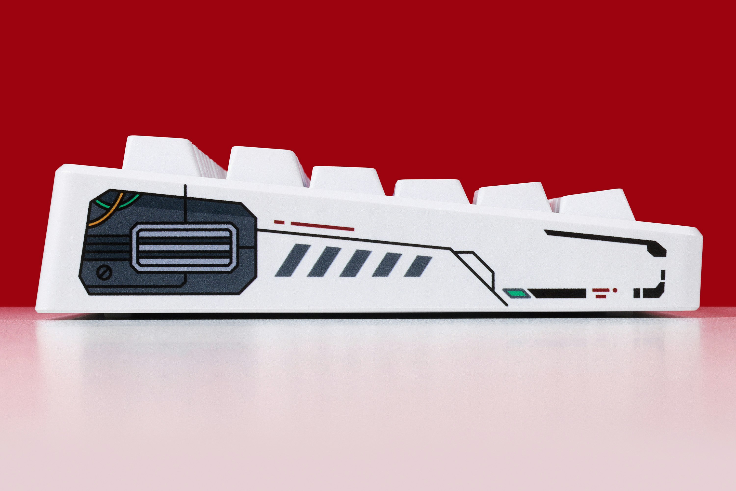 Drop + ArqKeebs DCD White Devil Keycap Set - Base | Mechanical ...